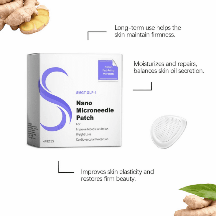 Nano Micro Needle Plasters,Smgt-Glp-1 Microneedle Plasters,Long Lasting ...