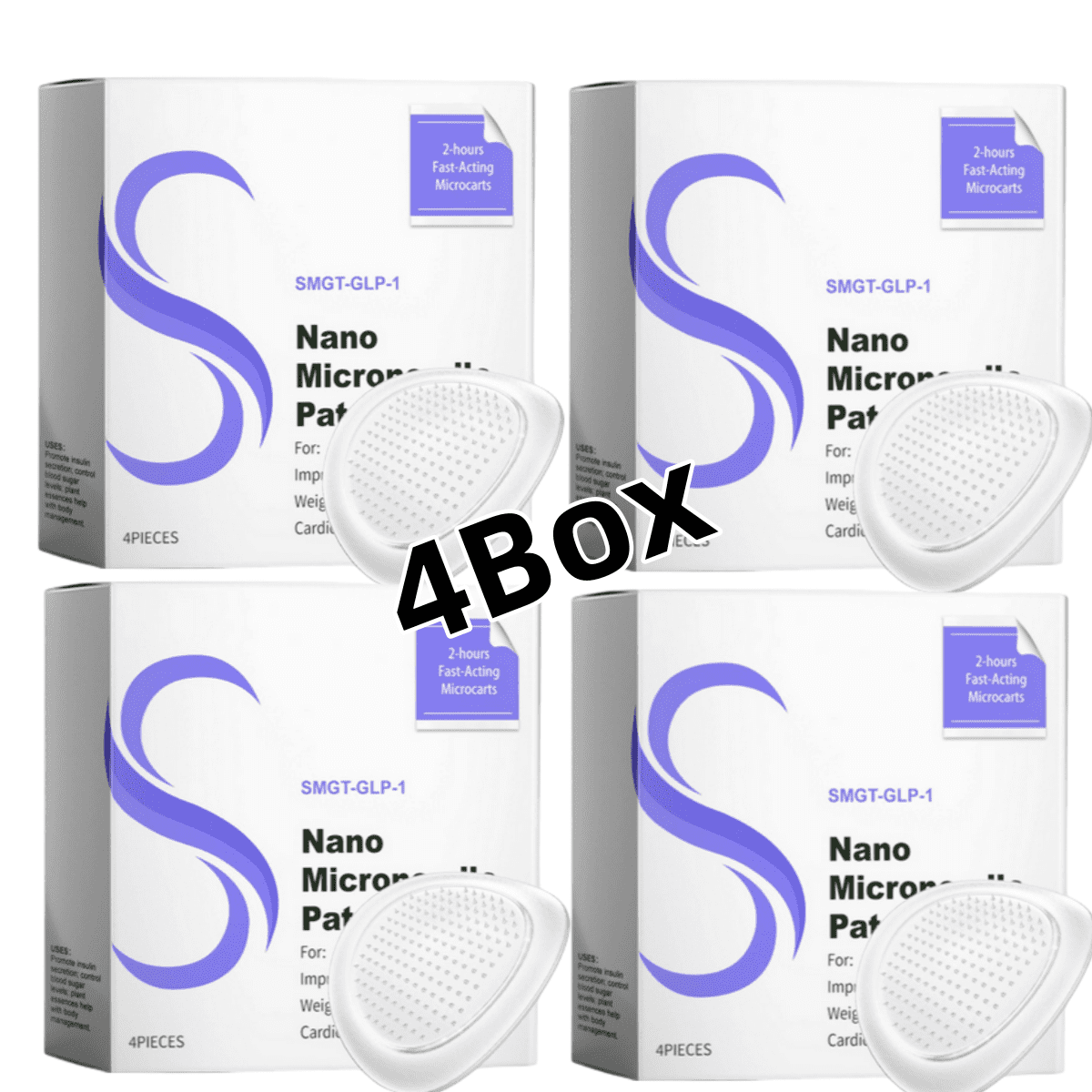 Nano Micro Needle Plasters,Smgt-Glp-1 Microneedle Plasters,Long Lasting ...