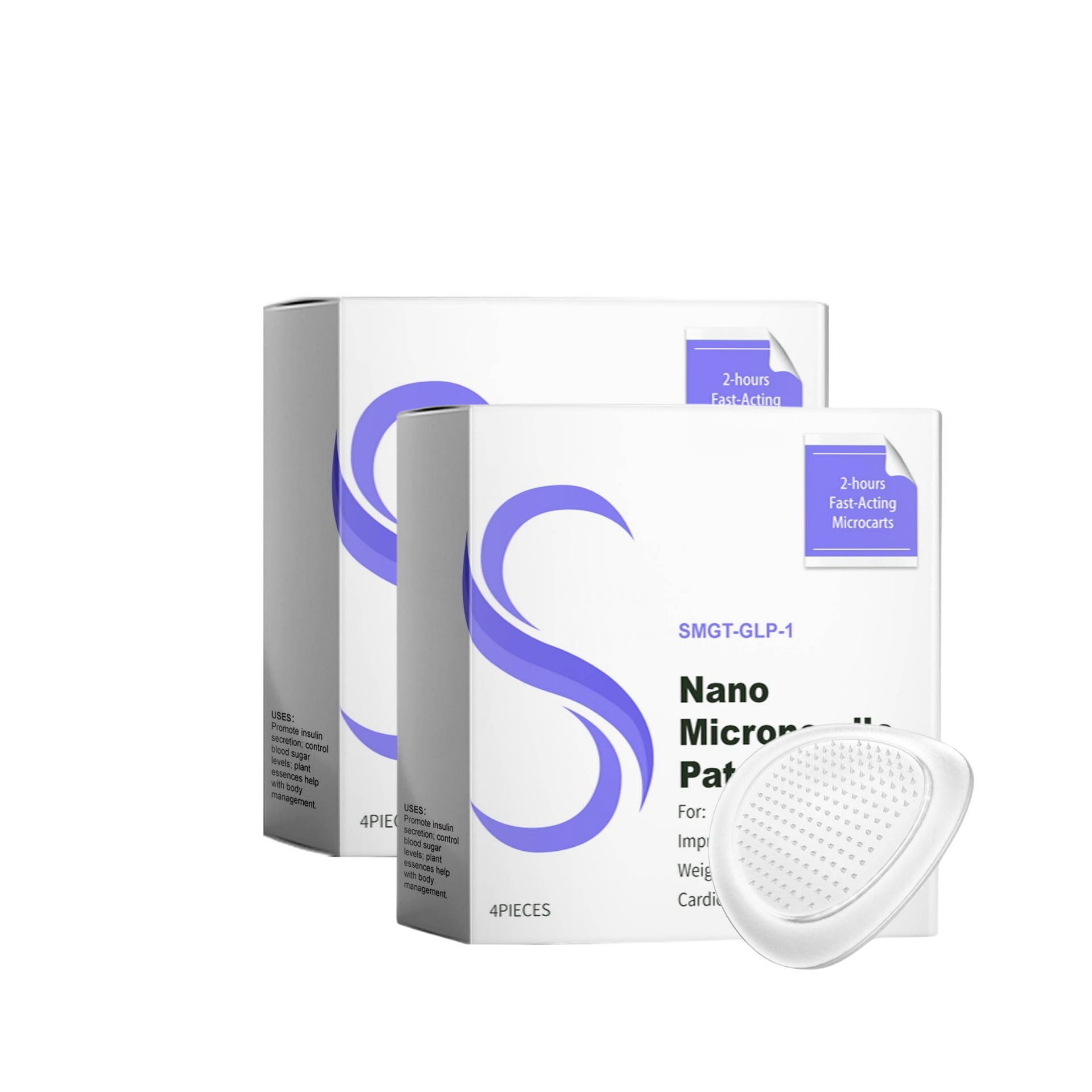 Nano Microneedle Patches for Skin Renewal & Weight Management Fast ...