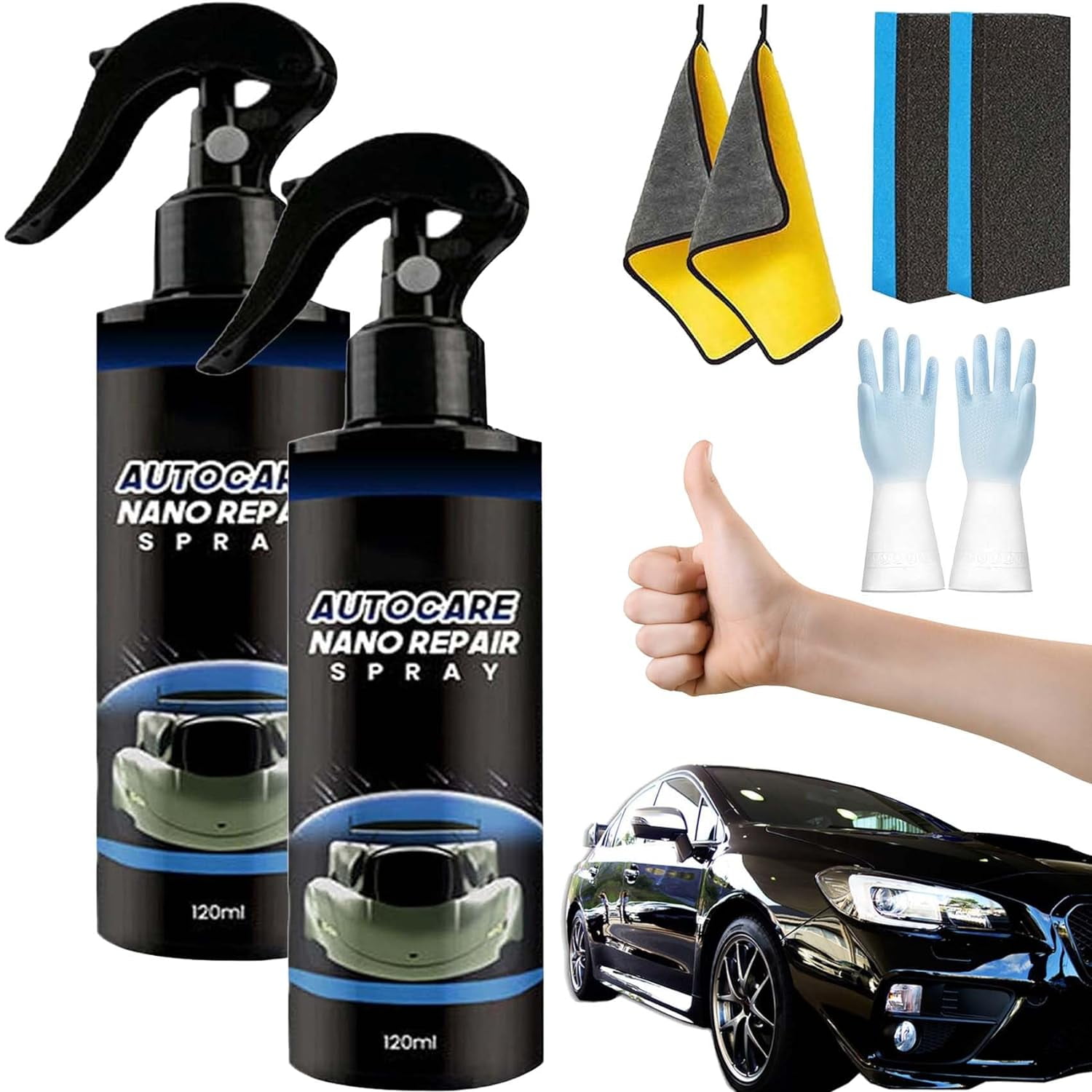 Nano Repair Spray, Nano Car Scratch Repair Spray, Nano Car Scratch ...