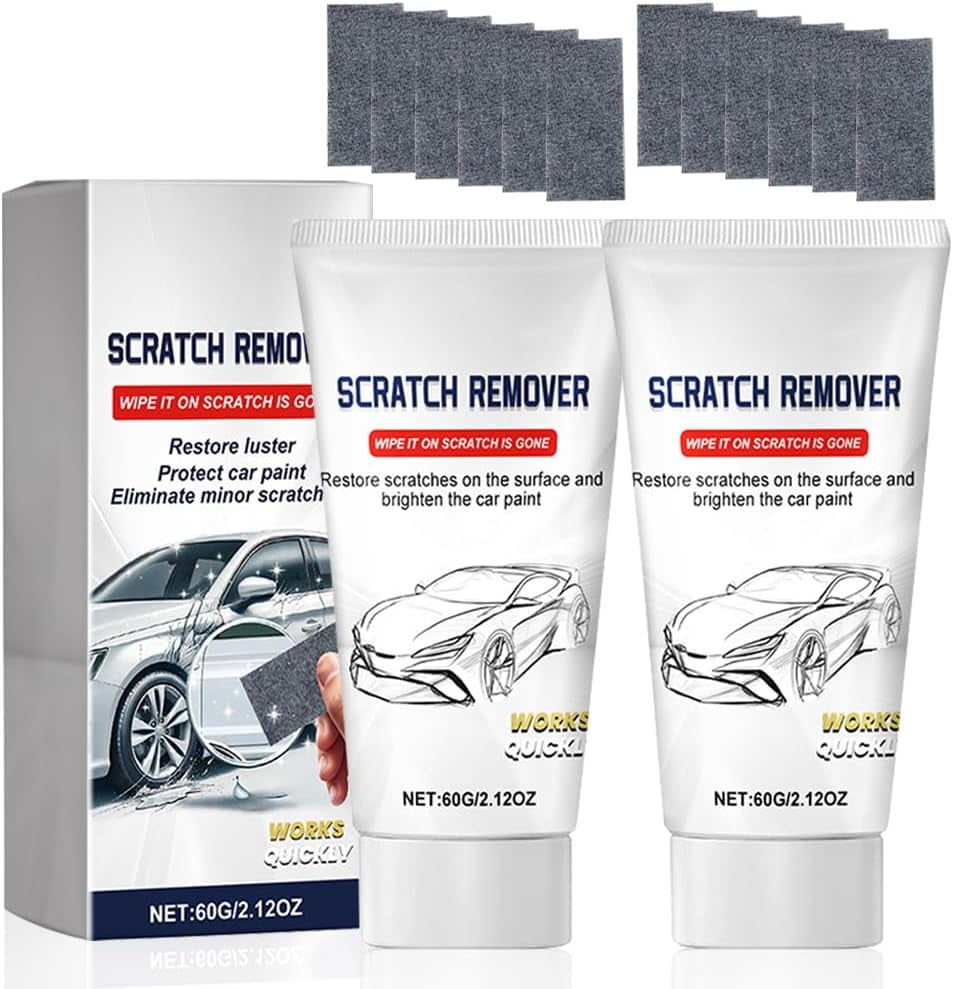 Nano Sparkle Cloth Car Scratch Remover, Car Scratch Repair Paste ...
