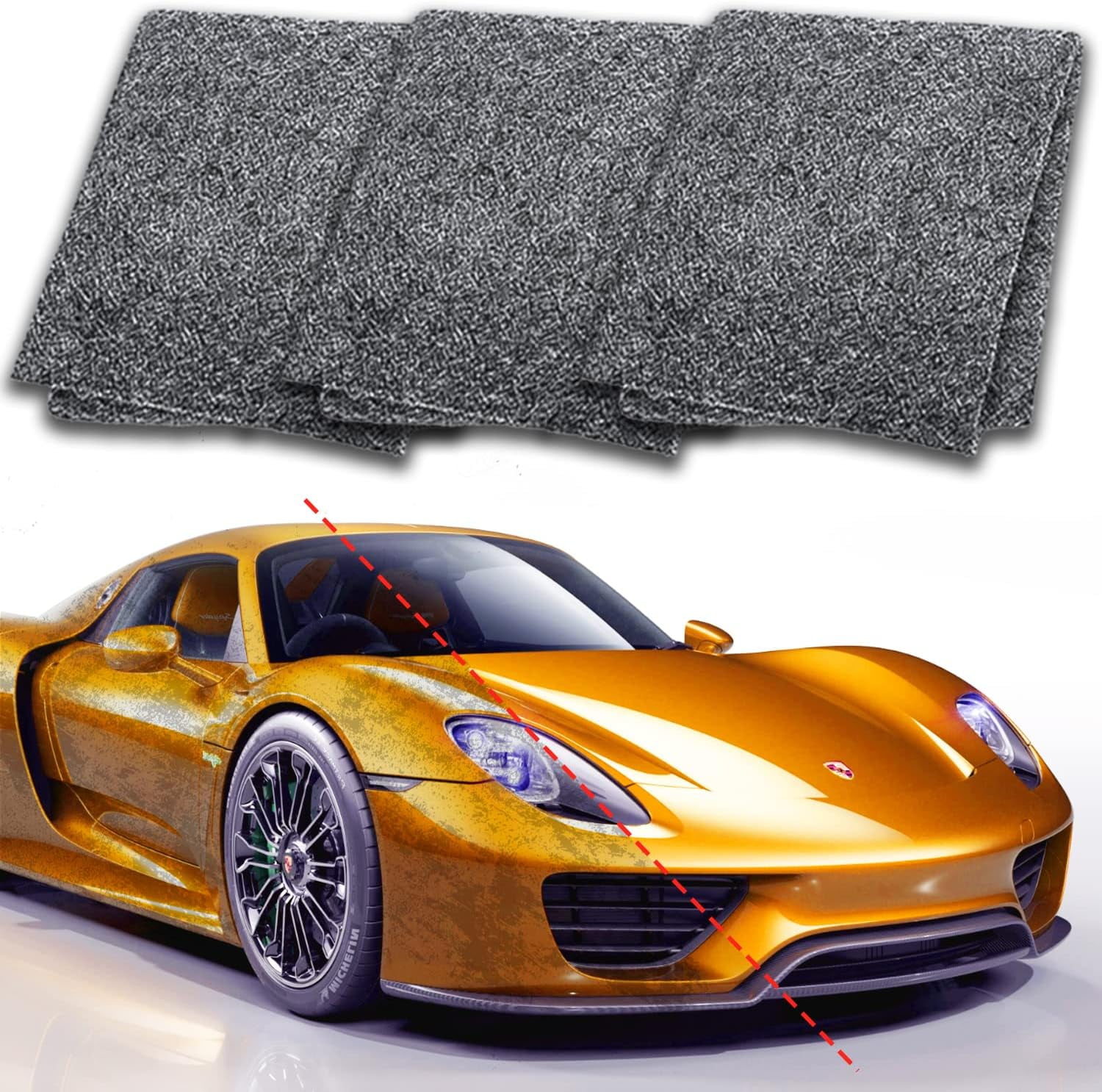 Nano Sparkle Cloth for Car Scratches, 2023 Nano Sparkle Cloth Scratch ...