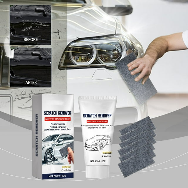 Nano Sparkle Cloth Car Scratches Remover, Car Scratch Remover, Multi-Purpose Nano Magic Cloth ...