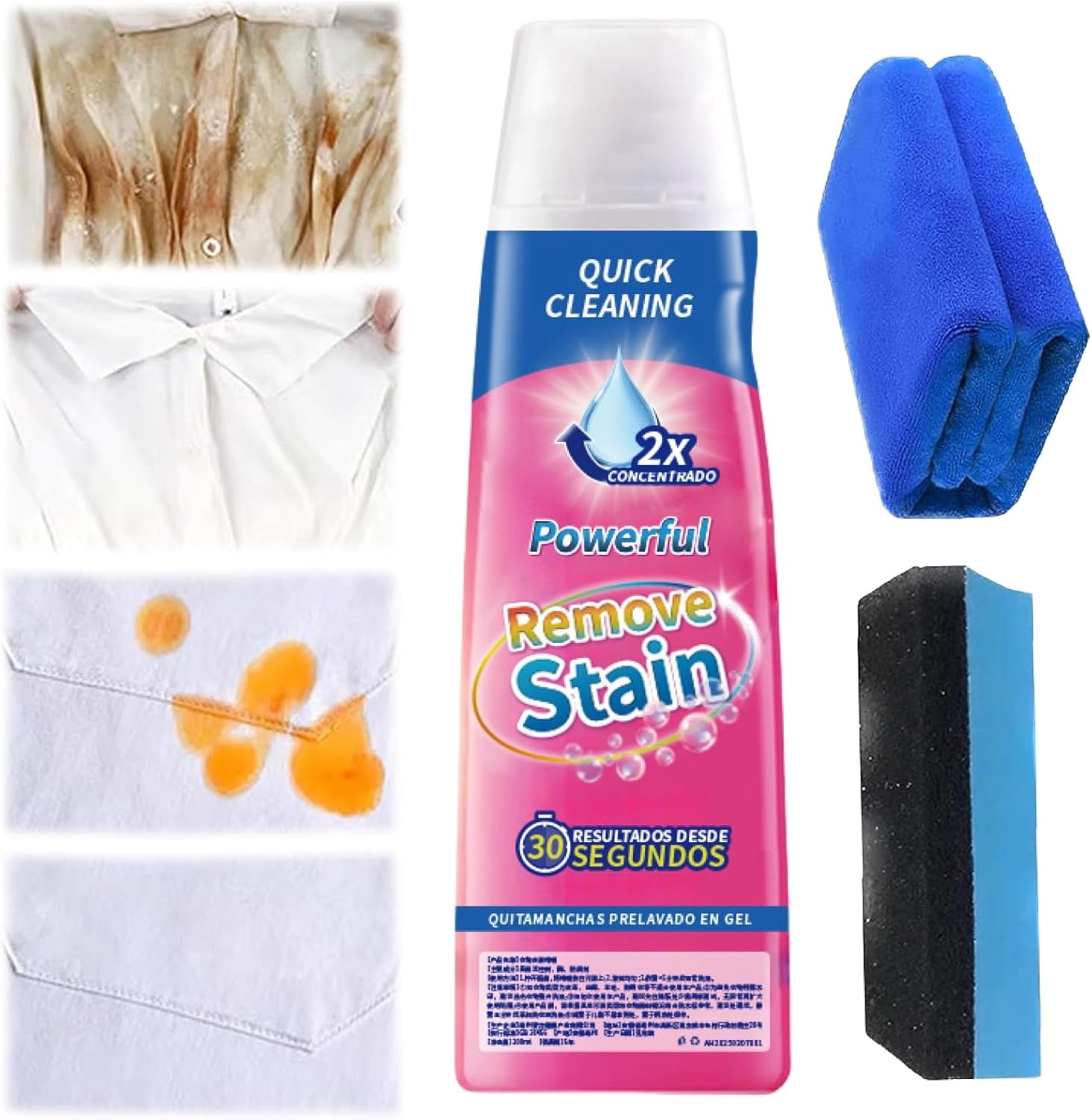 Nano Stains Remover Quick Cleaning Gel, Cleaner Heavy Duty Stain Gel ...