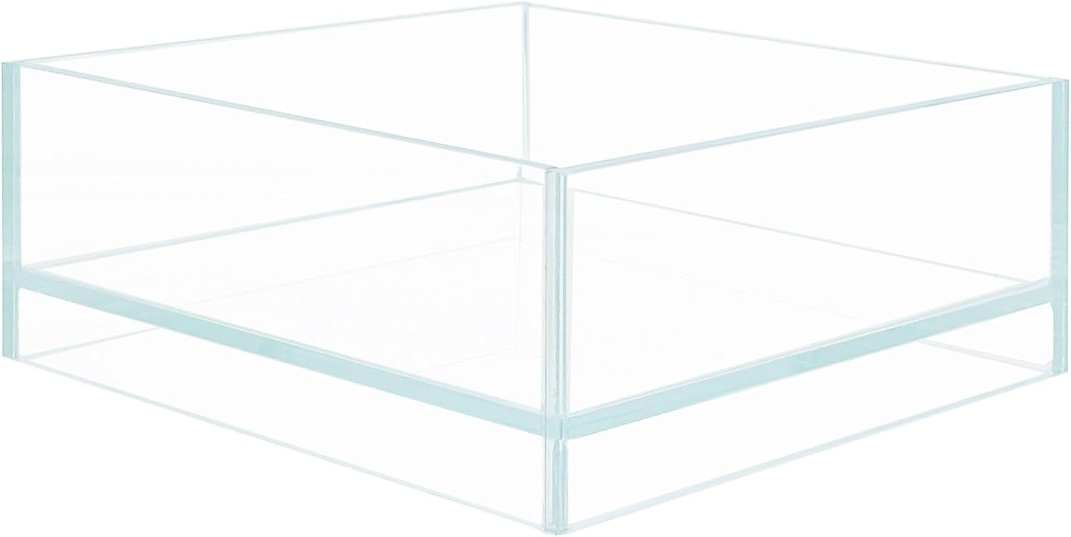 Nano Tall Rimless Aquarium Low Iron Frameless Fish Tank, Extra Clear ...