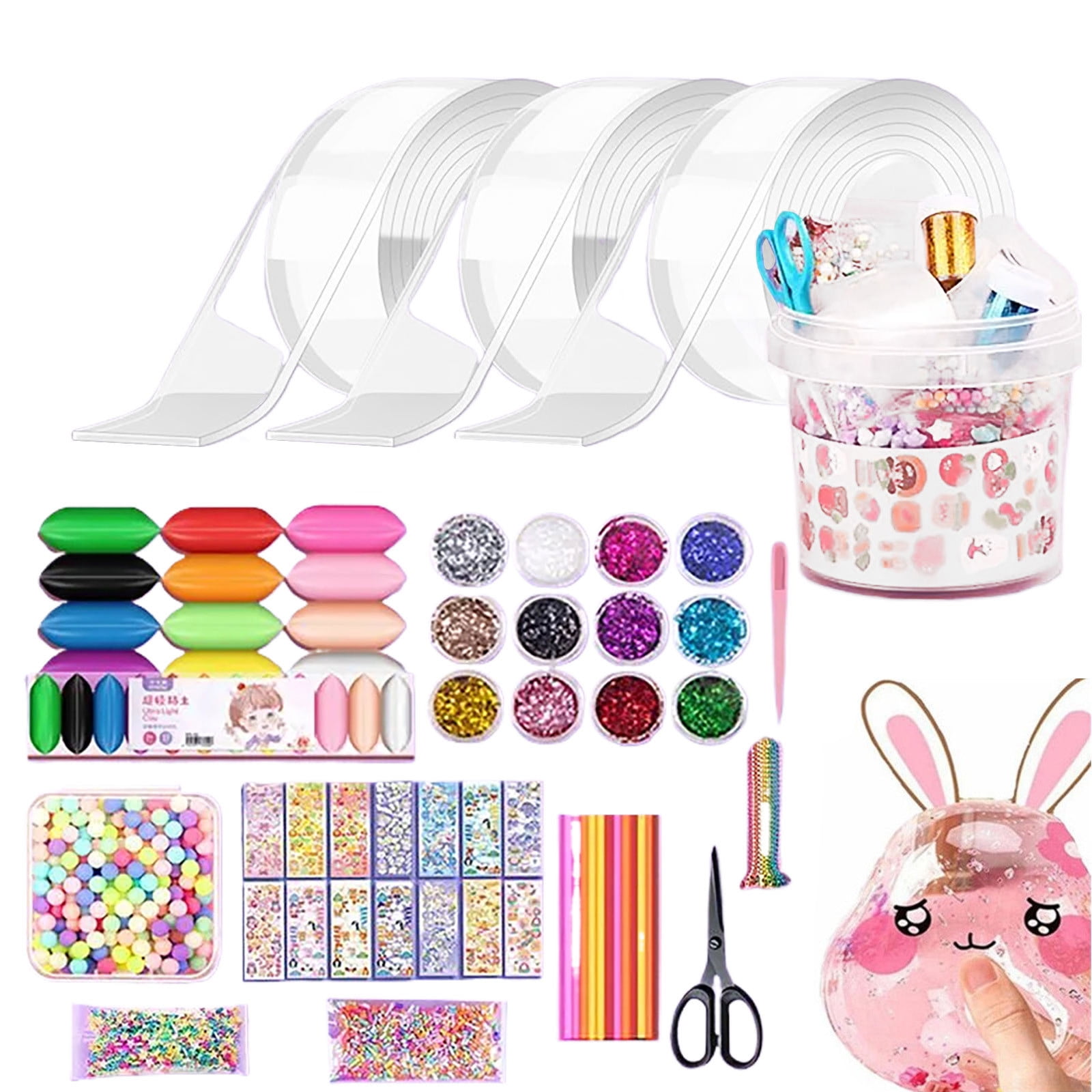 Nano Tape DIY Craft Kit - Make Bubble Balls, Squishy Toys & Balloons ...