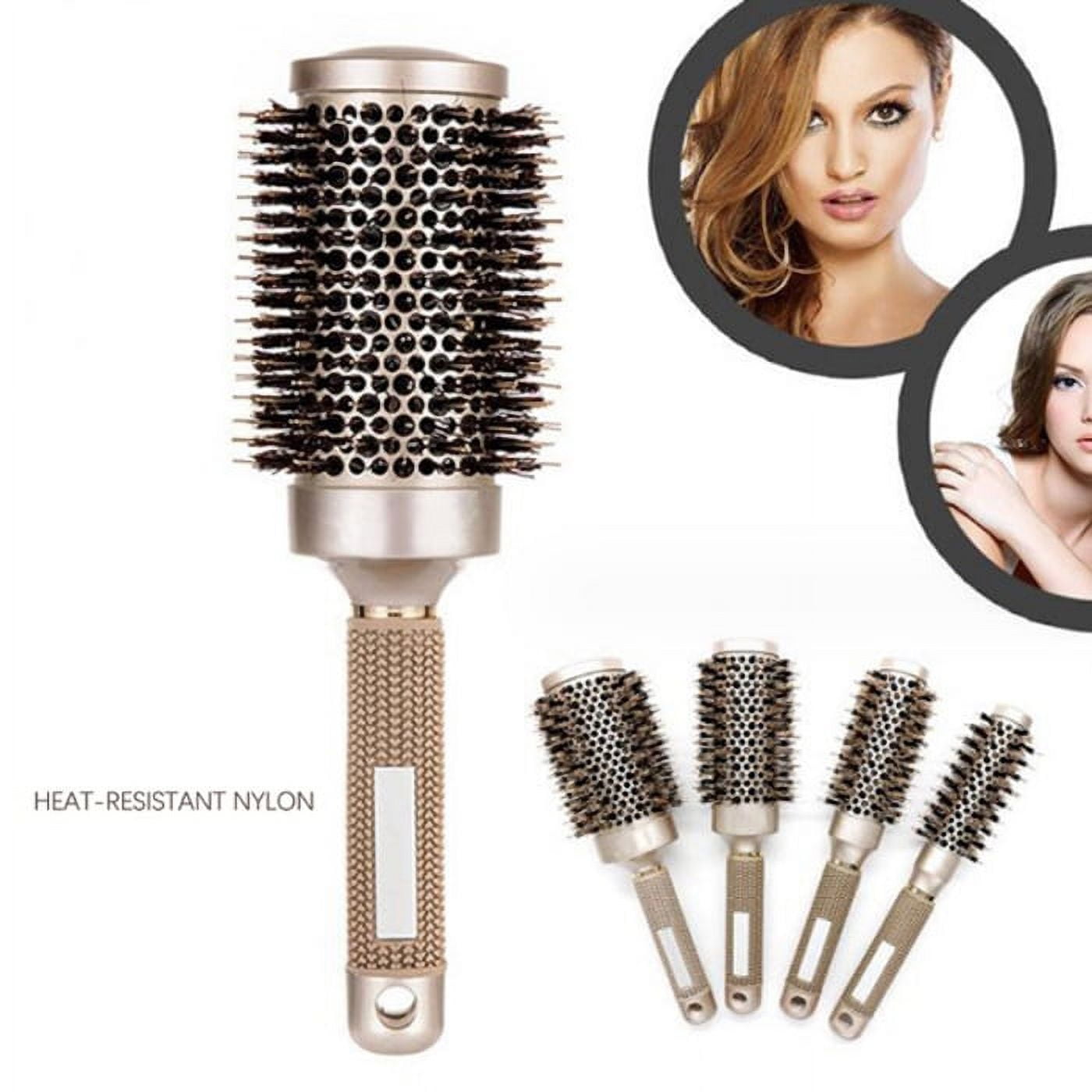Nano Thermal Ceramic & Ionic Large 2 inch Barrel Round Hair Brush with ...