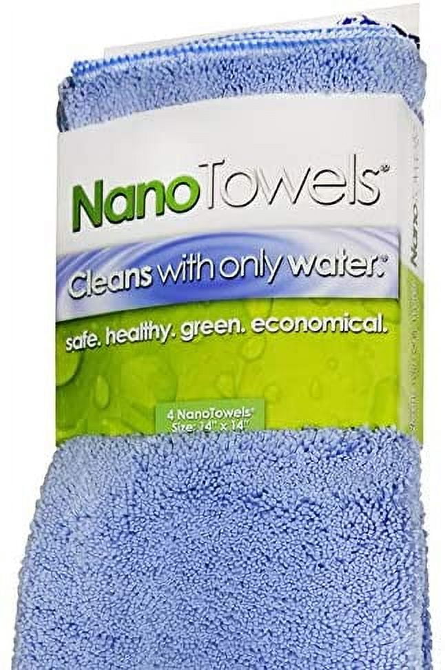 Nano Towels - Blue - Amazing Eco Fabric That Cleans Virtually Any ...