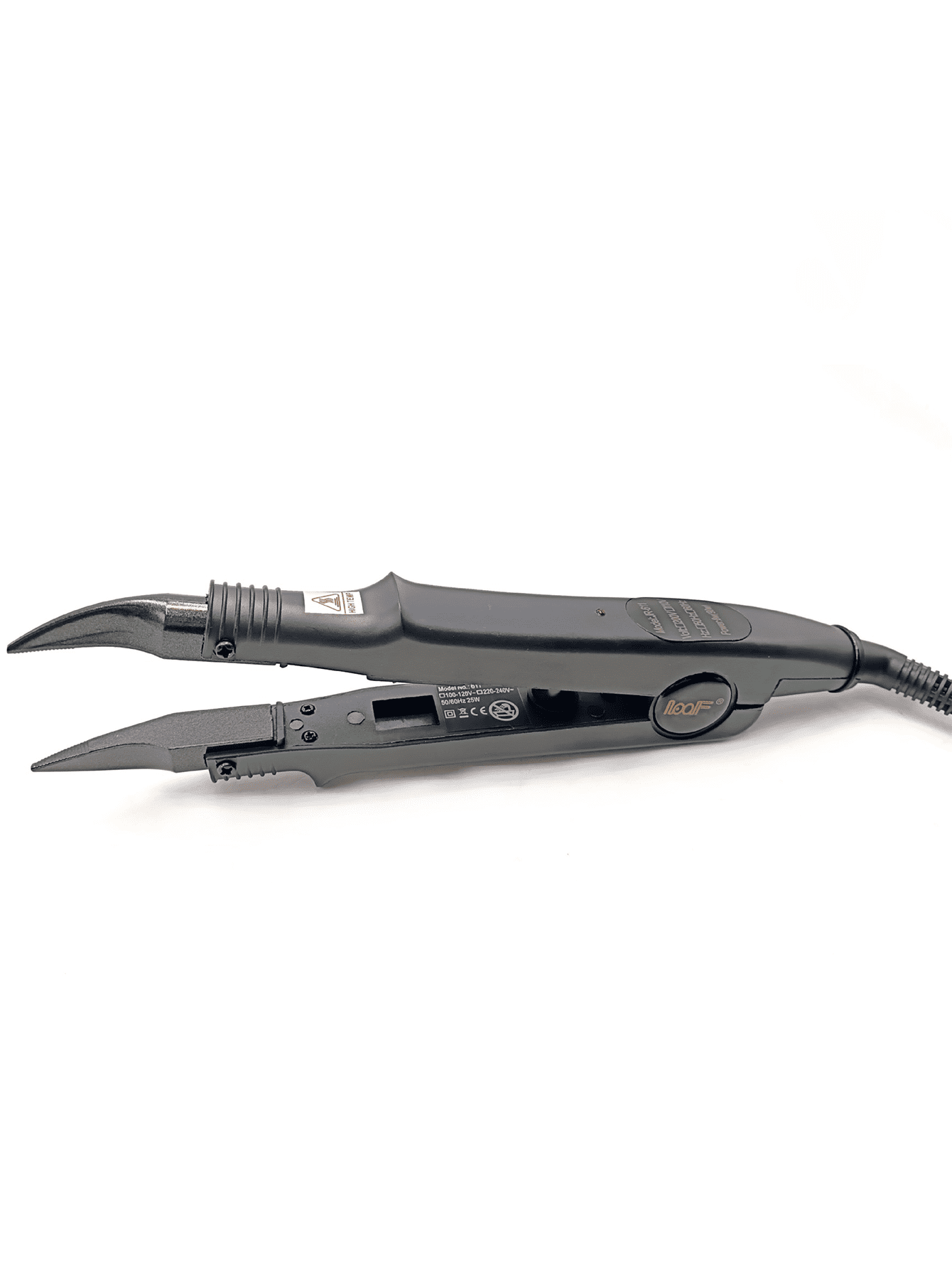 Nano electric heating hair extension tongs temperature adjustment D ...