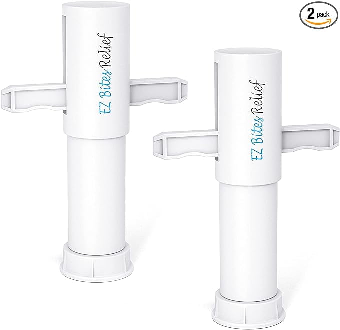 Nano shield Bug Bite Itch Relief Suction Tool 2 Packs, Kid Friendly ...