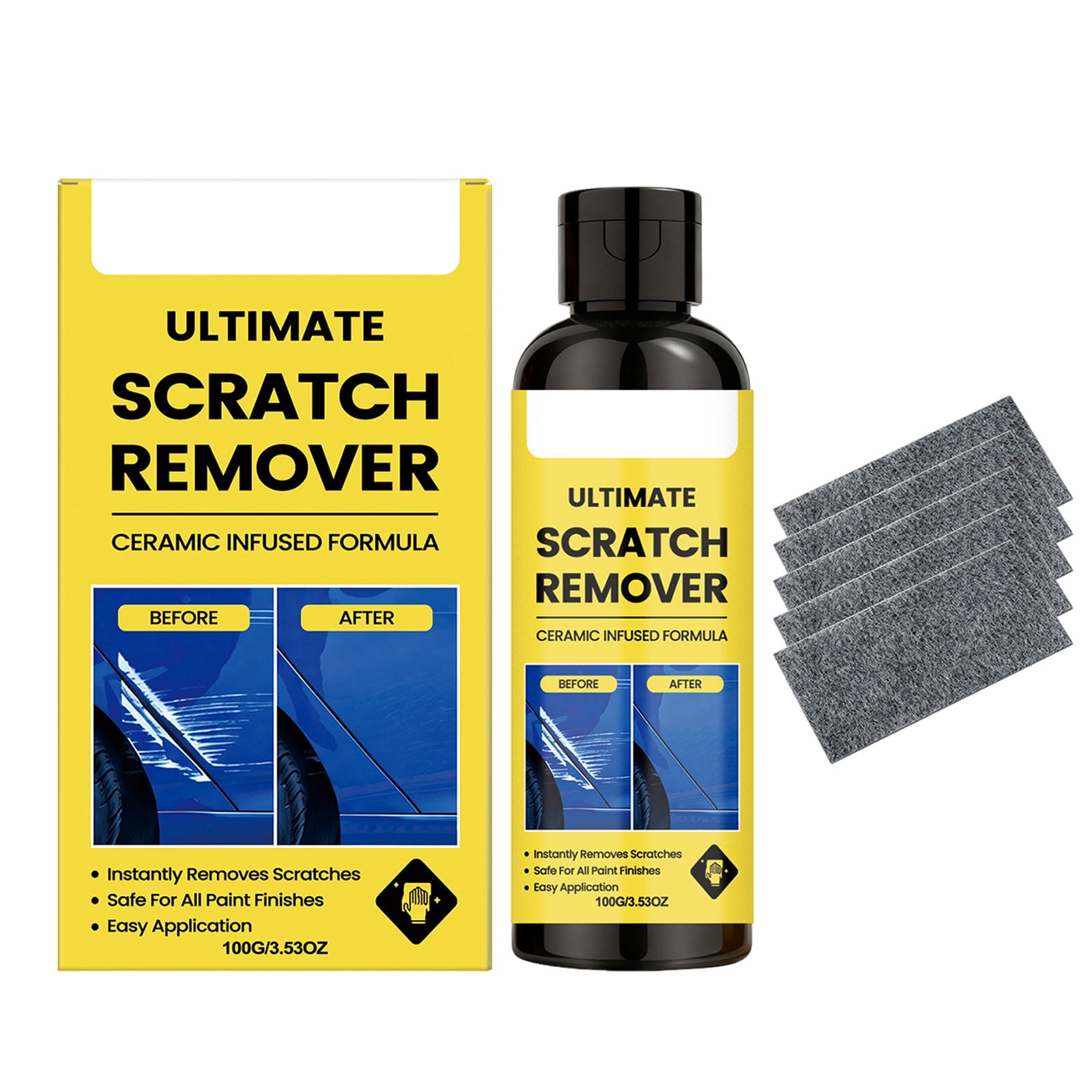 NanoPolix Deep Scratch Repair Cream 3.53 Fl Oz Ideal for Car Paint and ...