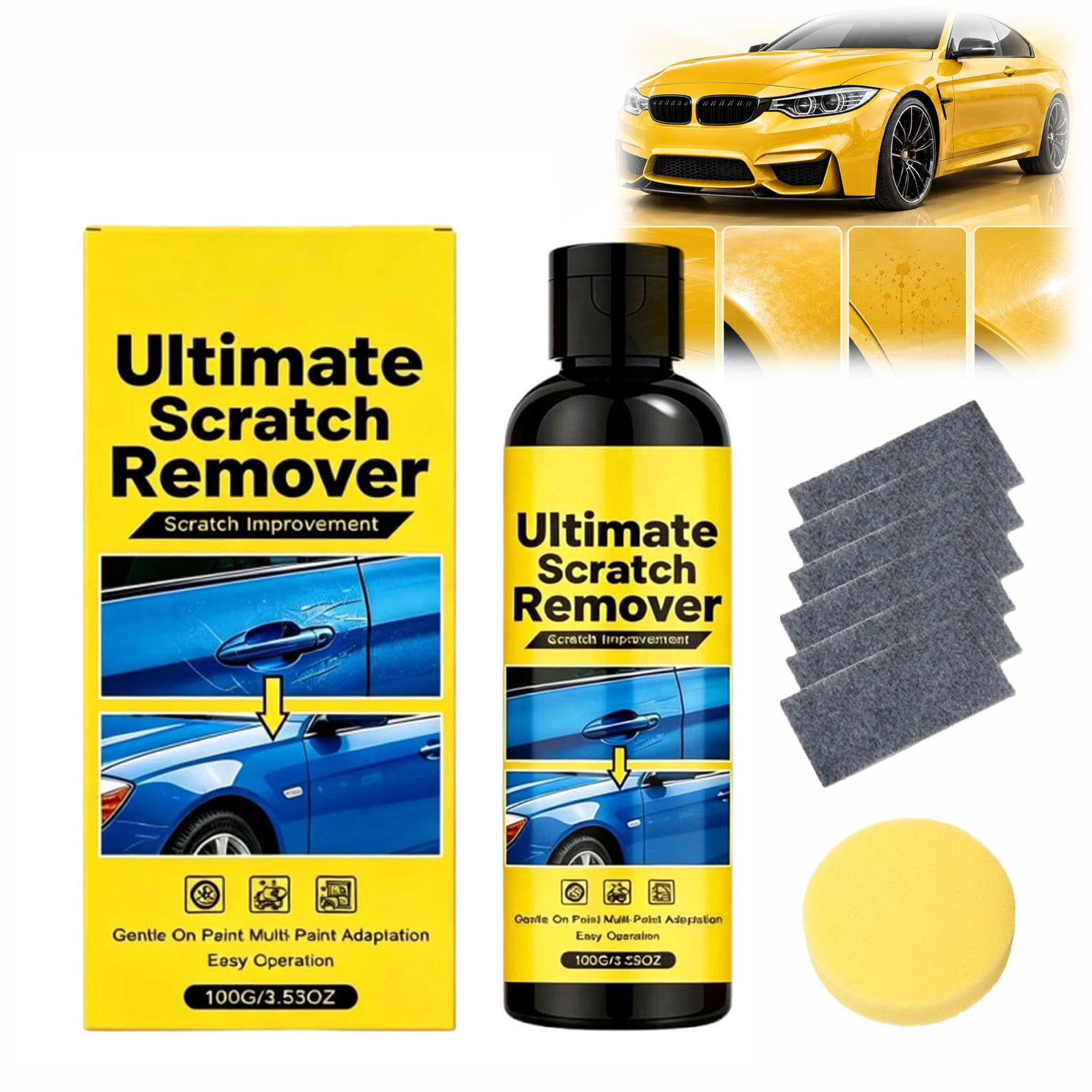 NanoPolix Scratch Remover – Eliminate Car Scratches in Seconds, Quick ...