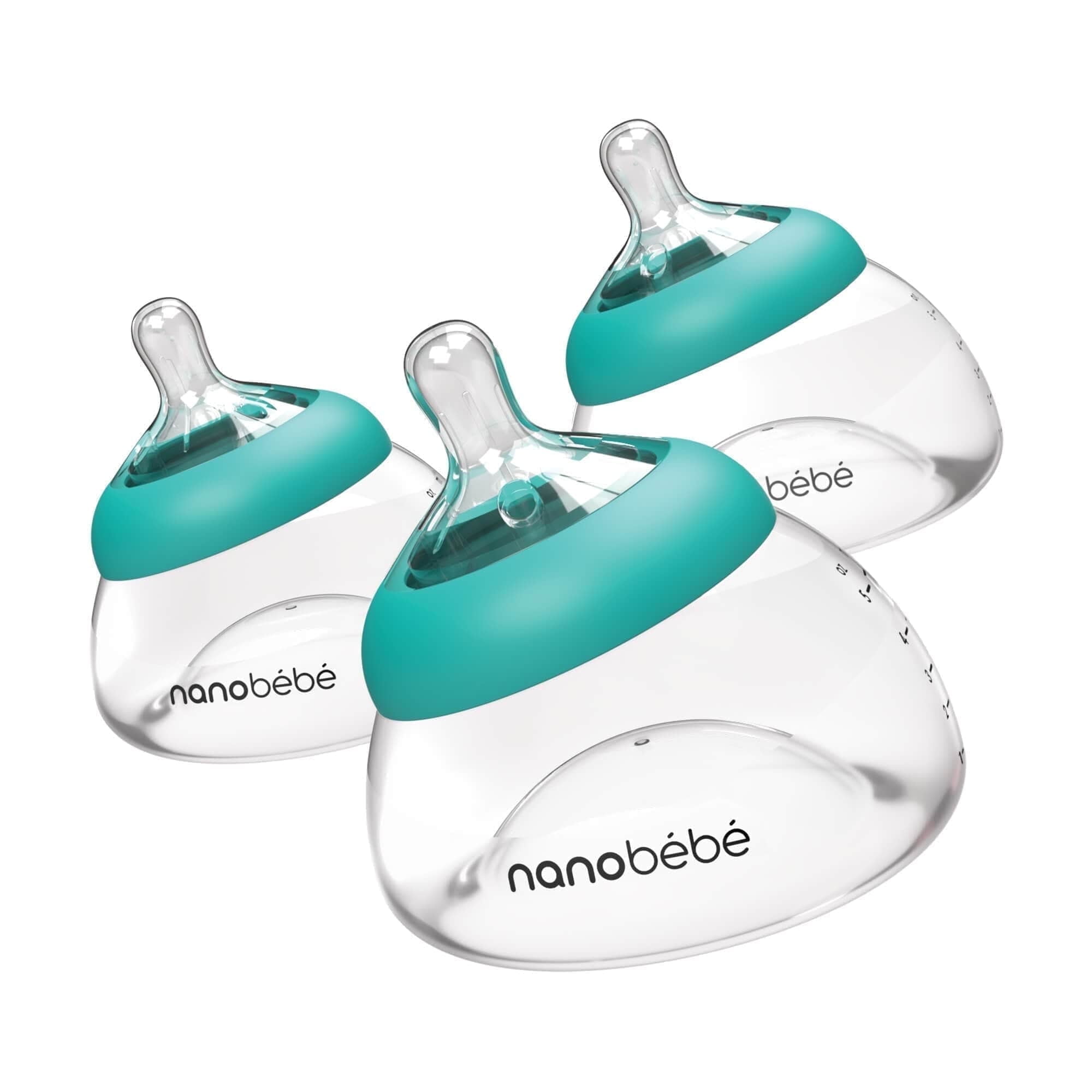 Nanobebe Breastmilk Bottle, Breastfeeding Newborn Breast-like, Anti ...
