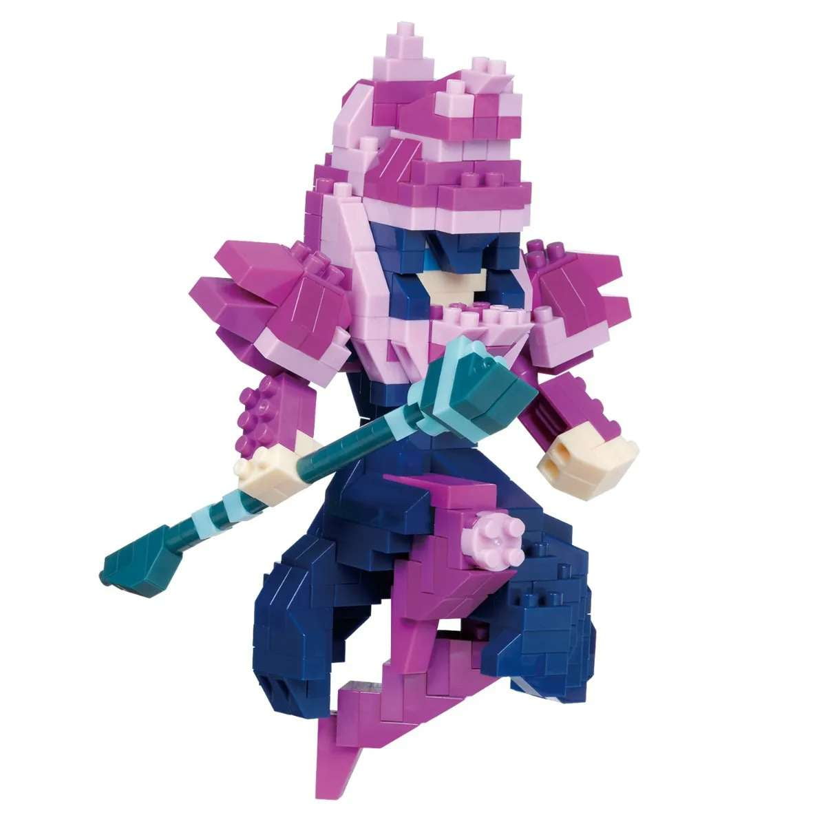 Nanoblock Character Collection Series Dark Magician Building Block Set ...