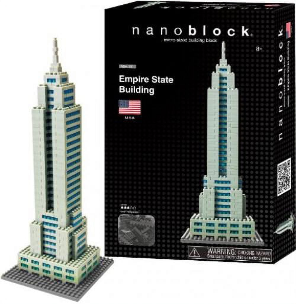 Nanoblock Empire State Building - Walmart.com