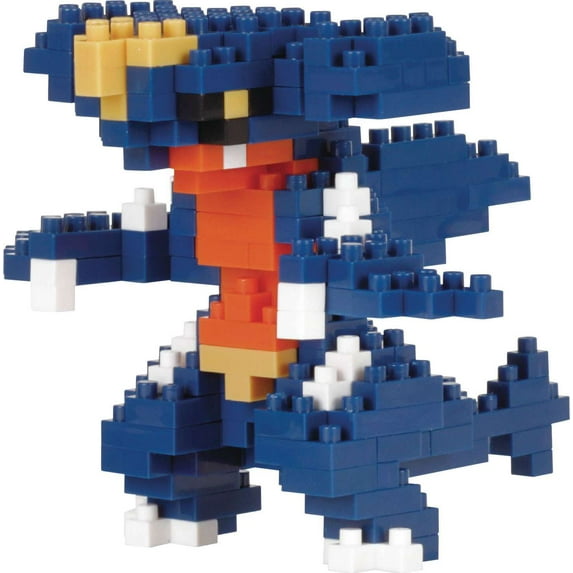 Kawada Nanoblock Pokemon Series Garchomp Micro-Sized Building Block Set - Walmart.com