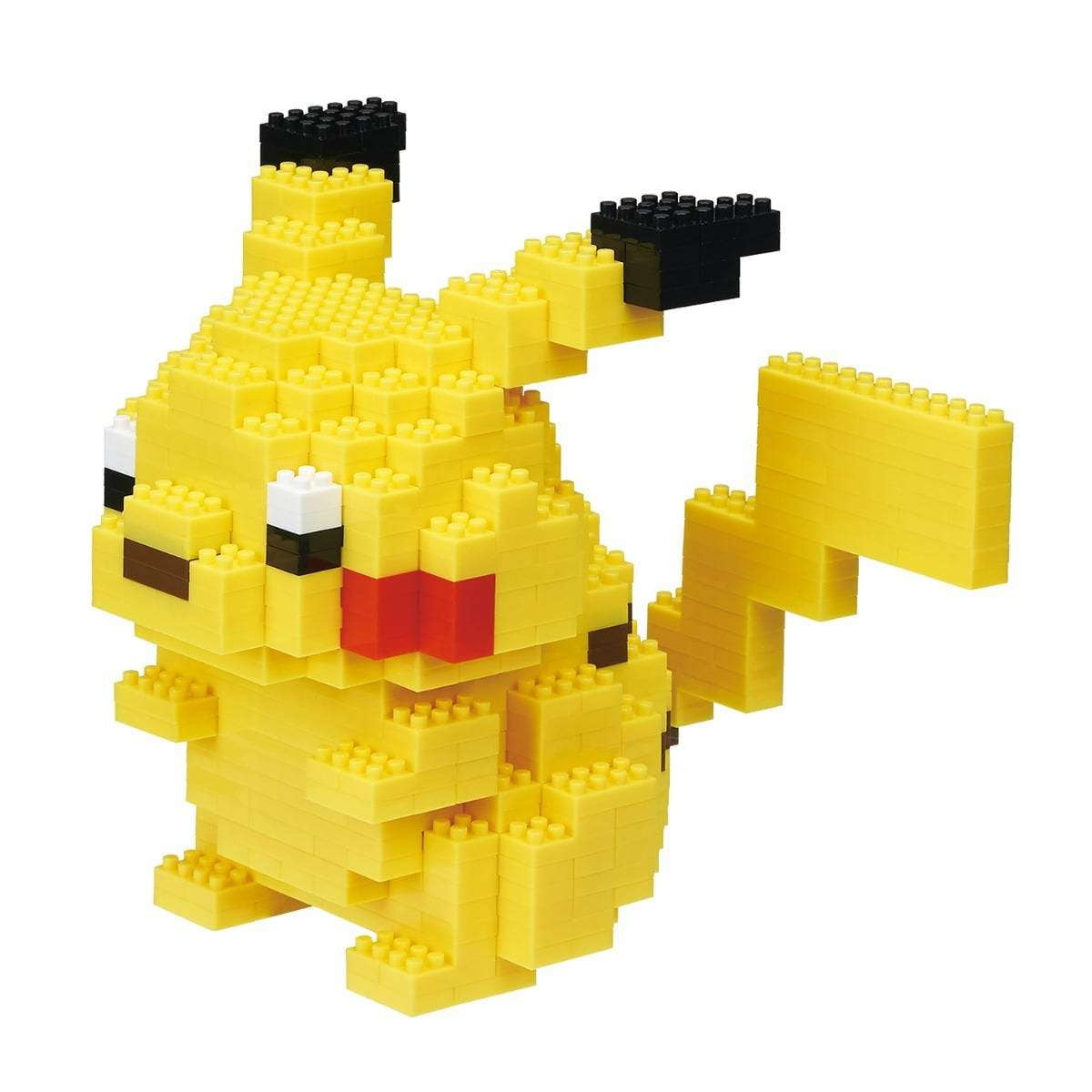 Nanoblock Pokemon Series Pikachu DX Building Block Set - Walmart.com