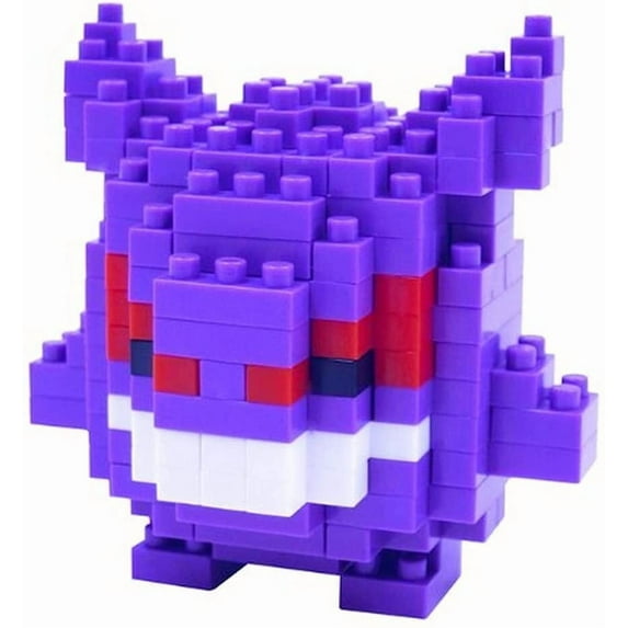 Nanoblock, Pokemon Building Kit, Gengar, 2.0" tall, 150 pieces ...