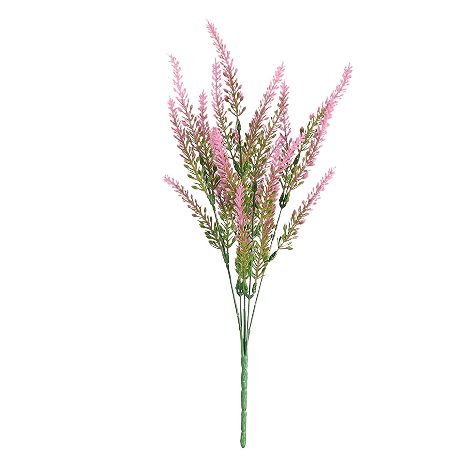 Nanoei Artificial Flowers 10PC Lavender Bouquet, Realistic Latex Fake ...