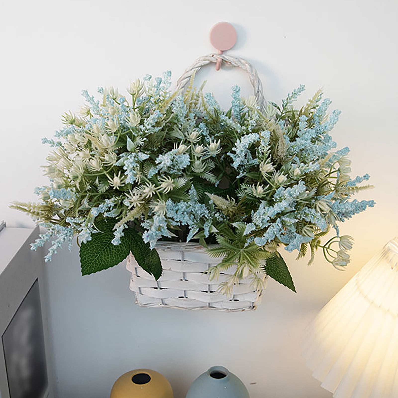 Nanoei Artificial Gypsophila Bouquet, Plastic Fake 's Breath for Wedding Wall Decor, Home ...