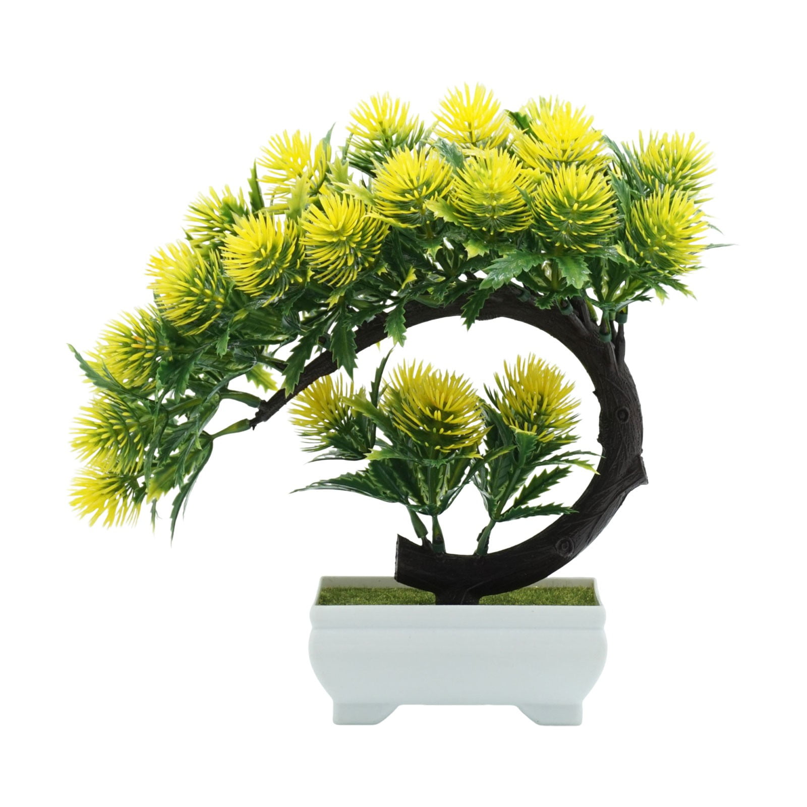Nanoei Artificial Plants Outdoor | Artificial Bonsai Pine Tree for Home ...
