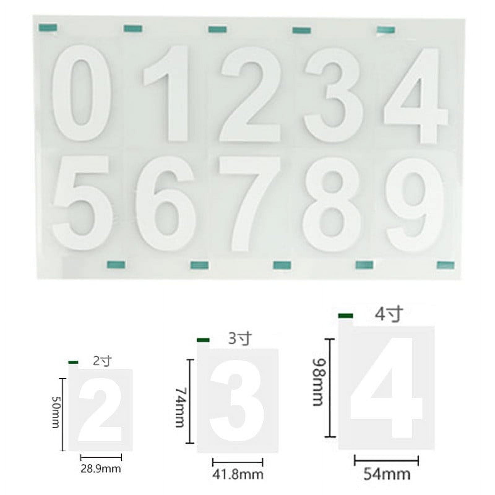 Nanofilm License Plate Stickers, Reflective Invisible Number Plate ...