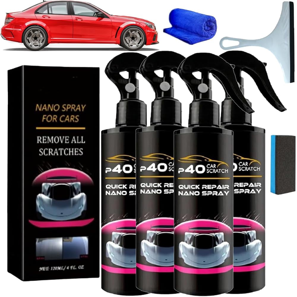 Nanojex Nano Car Spray, Nano Spray for Cars, P40 Car Scratch Quick ...