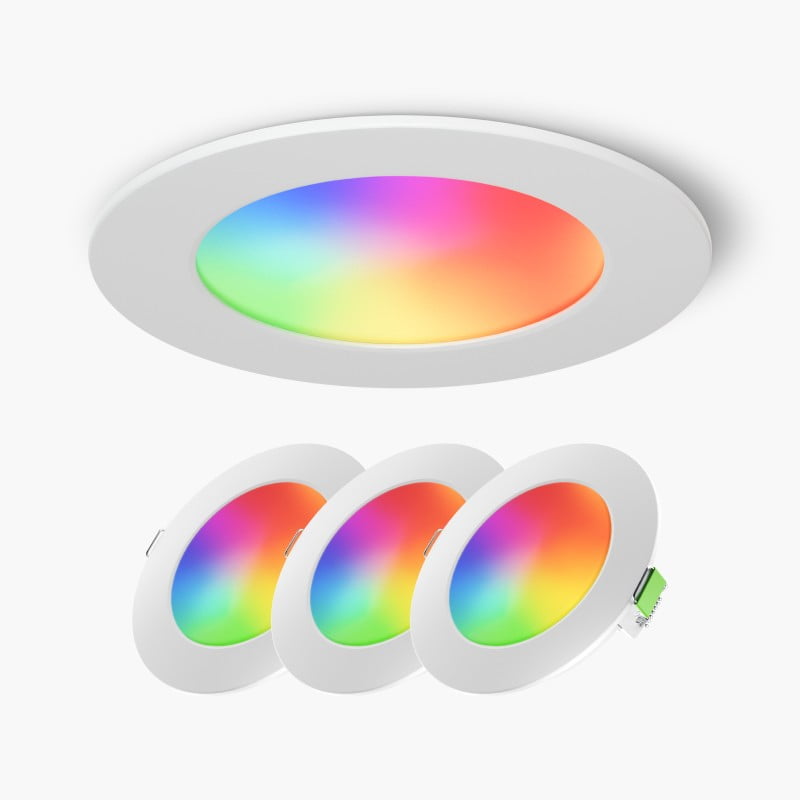 Nanoleaf Smart LED Ceiling Lights 4" Downlight 4PK - Walmart.com