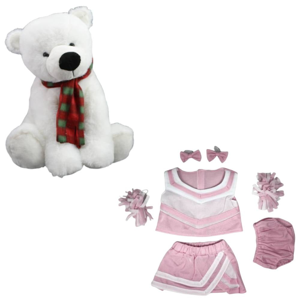 New Nanook the Polar Bear 16-Inch Stuffed Animal in Navy and White ...