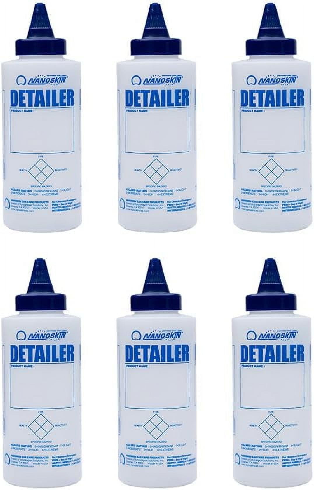 Nanoskin 6-Pack 16 Oz. HDPE Spray Bottles with Molded-In Ounces Scale ...