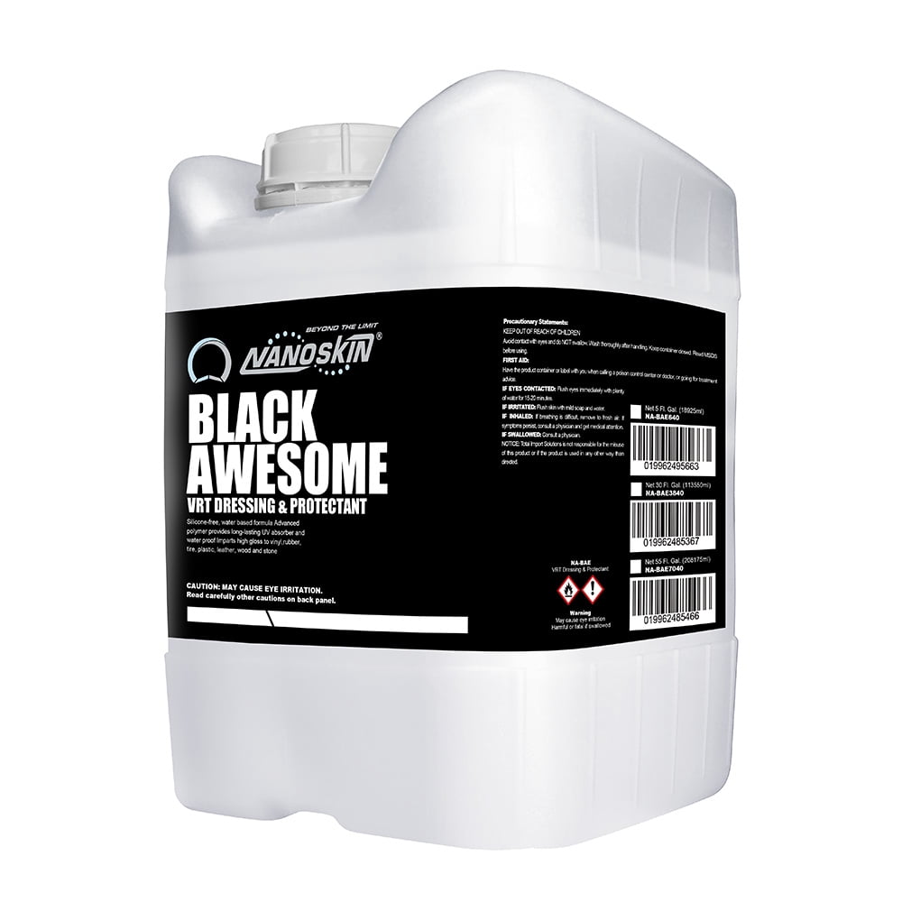 Nanoskin BLACK AWESOME Silicone-Free VRT Dressing Protectant 5 Gallons ...