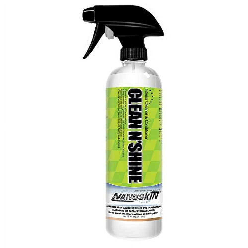 Nanoskin CLEAN N’ SHINE Interior Cleaner, Conditioner & Dressing 16 Oz ...