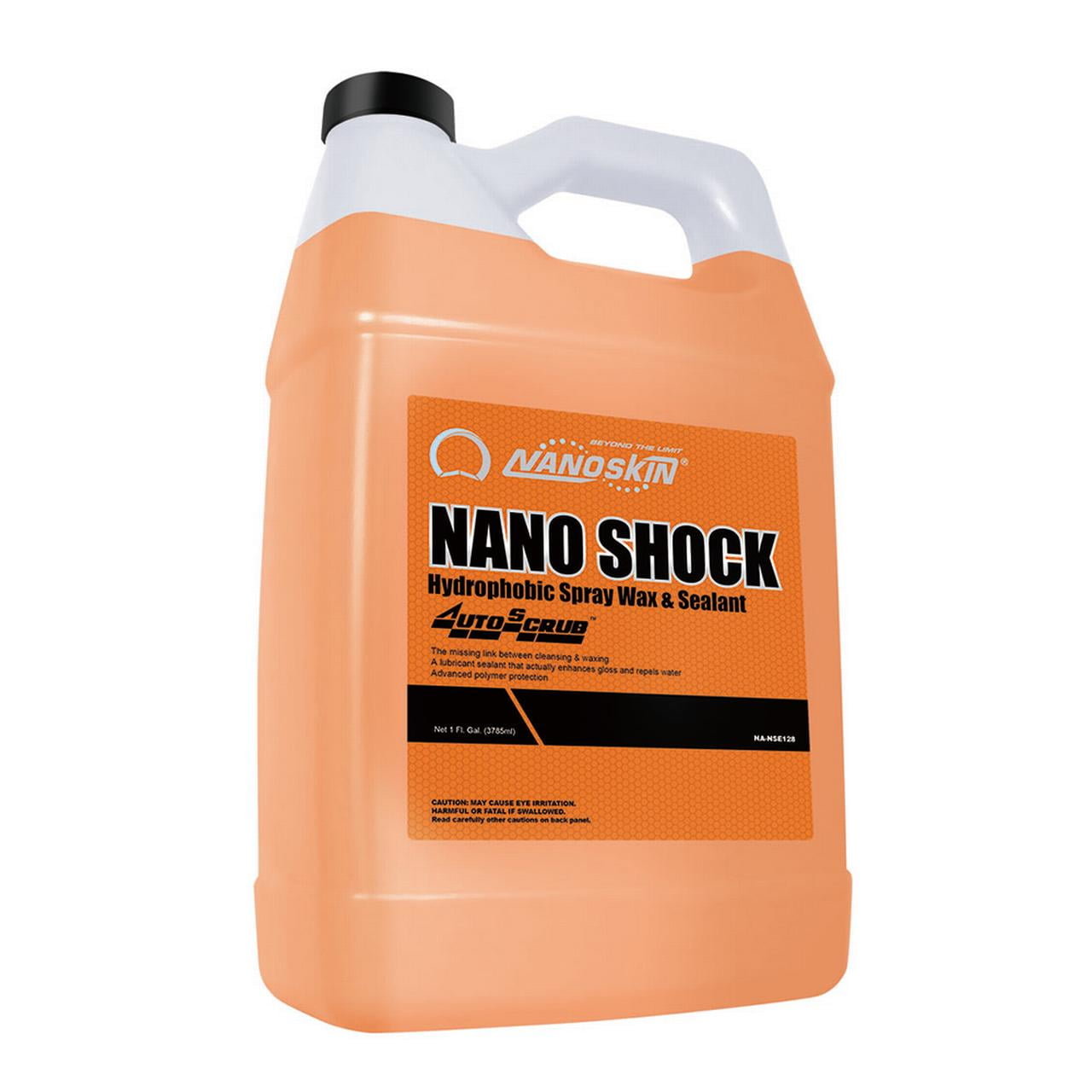 Nanoskin NANO SHOCK Hydrophobic Spray Wax & Sealant 1 Gallon - The ...