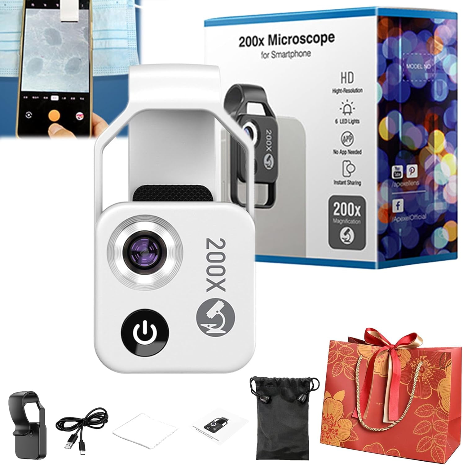 Nanozoom 200X Magnification, Nanozoom 200x Magnification Zoom, 200x ...