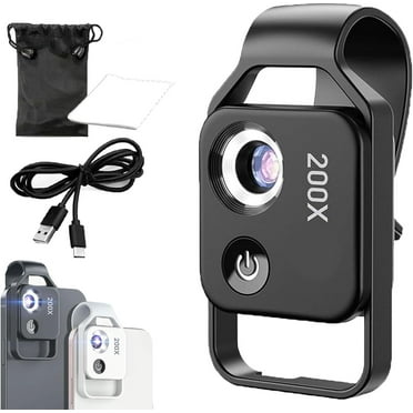 Opti-TekScope USB Digital Microscope Camera Magnifier- 200X High ...