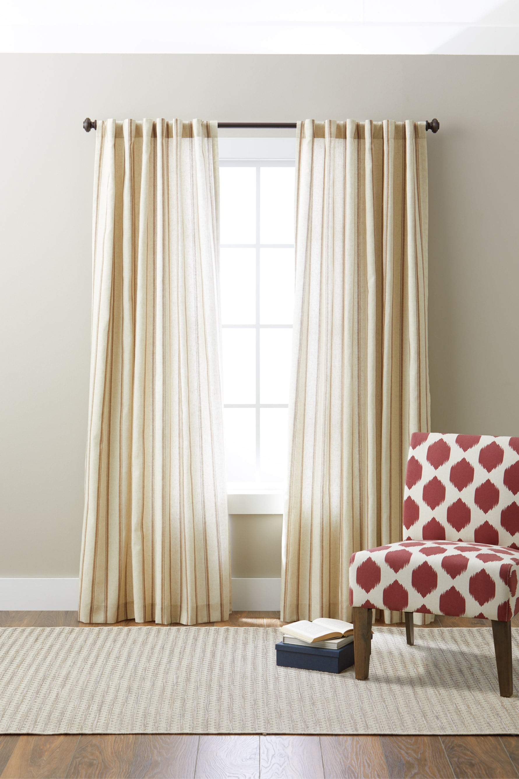 Nanshing Striped Window Panel - Walmart.com