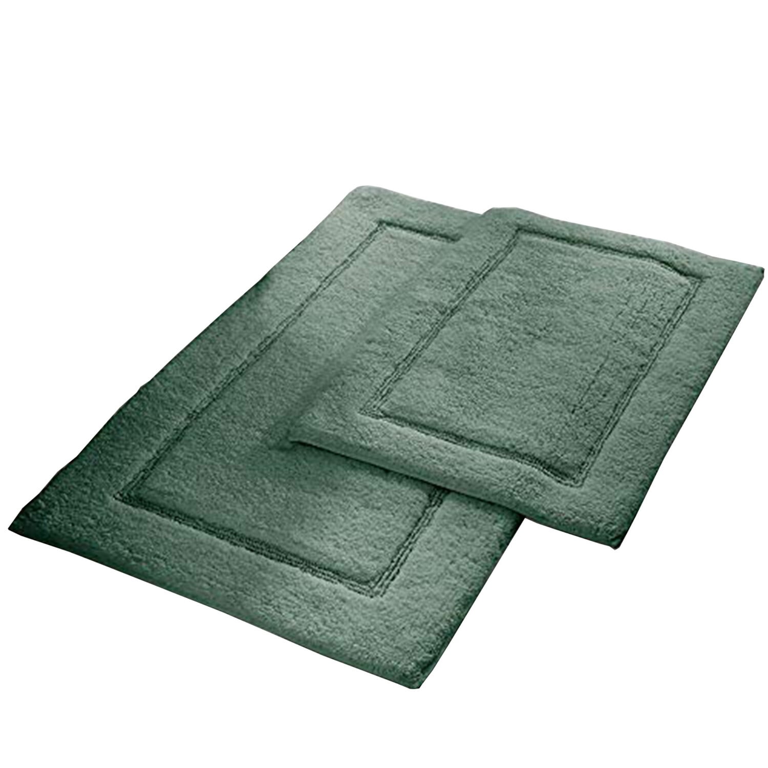 Nantes 2 Piece Fabric Bath Mat with Non Slippery Back The Urban Port ...
