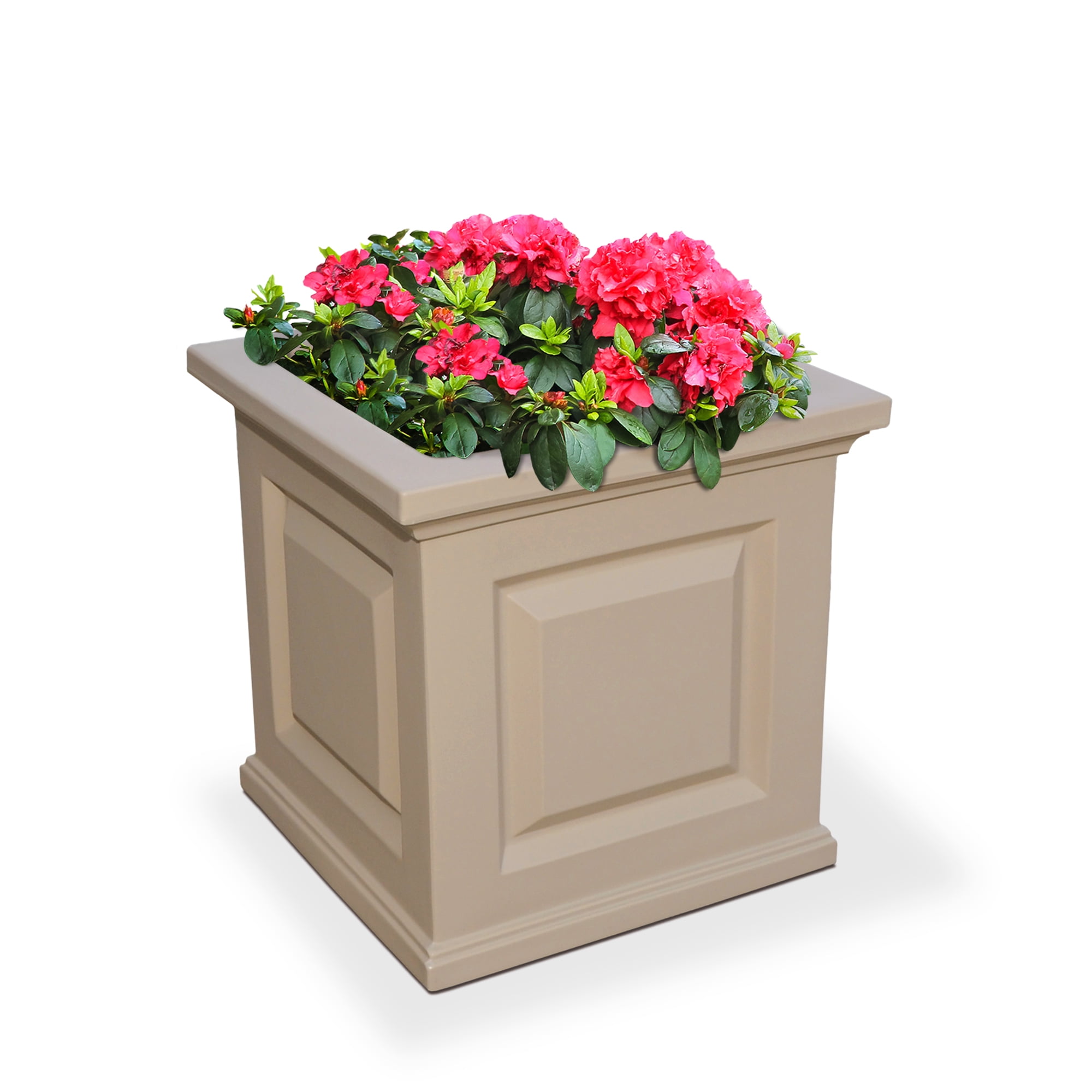 Nantucket 16x16 Planter Clay - Walmart.com