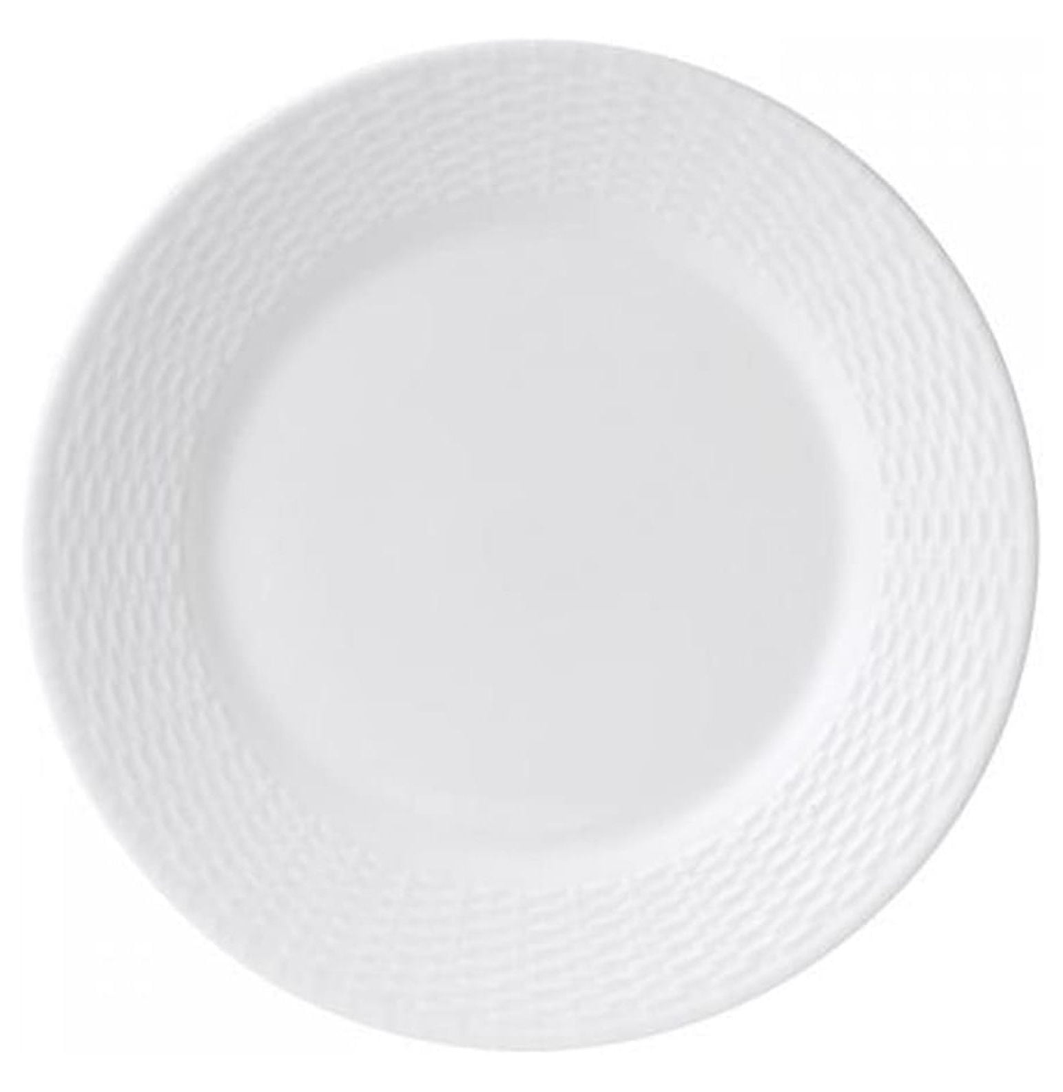 Nantucket Basket Dinner Plate, 10.75", White - Walmart.com