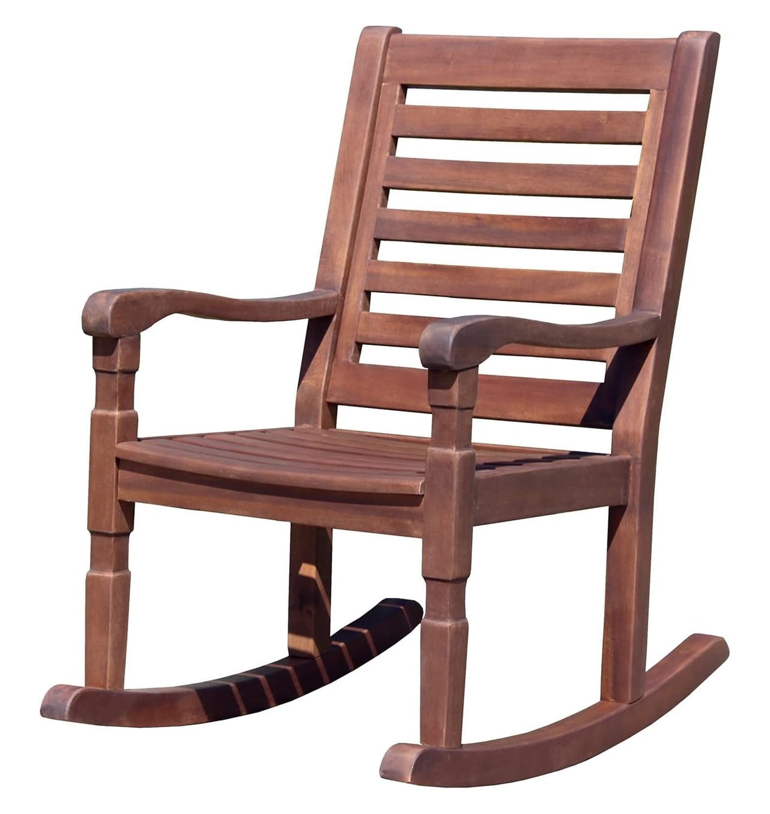 Wooden Nantucket Kid’s Rocking Rocker Chair Brown - Walmart.com