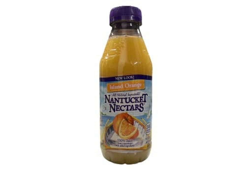 Nantucket Nectars Juice, All Natural Ingredients, 16 Fl Oz Plastic Bottles (Pack of 12) (Island ...