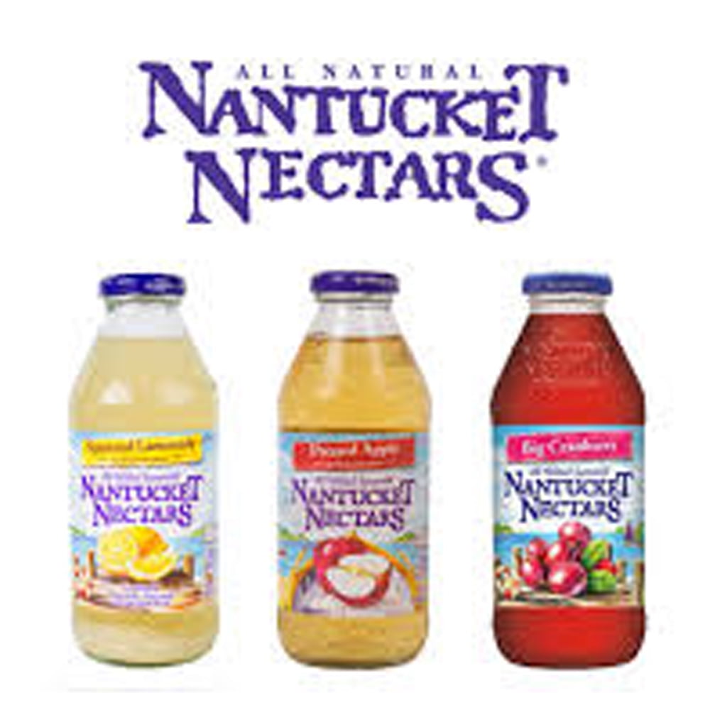 Nantucket Nectars Variety Pack 12 Plastic Bottles, 4 Big Cranberry, 4 ...