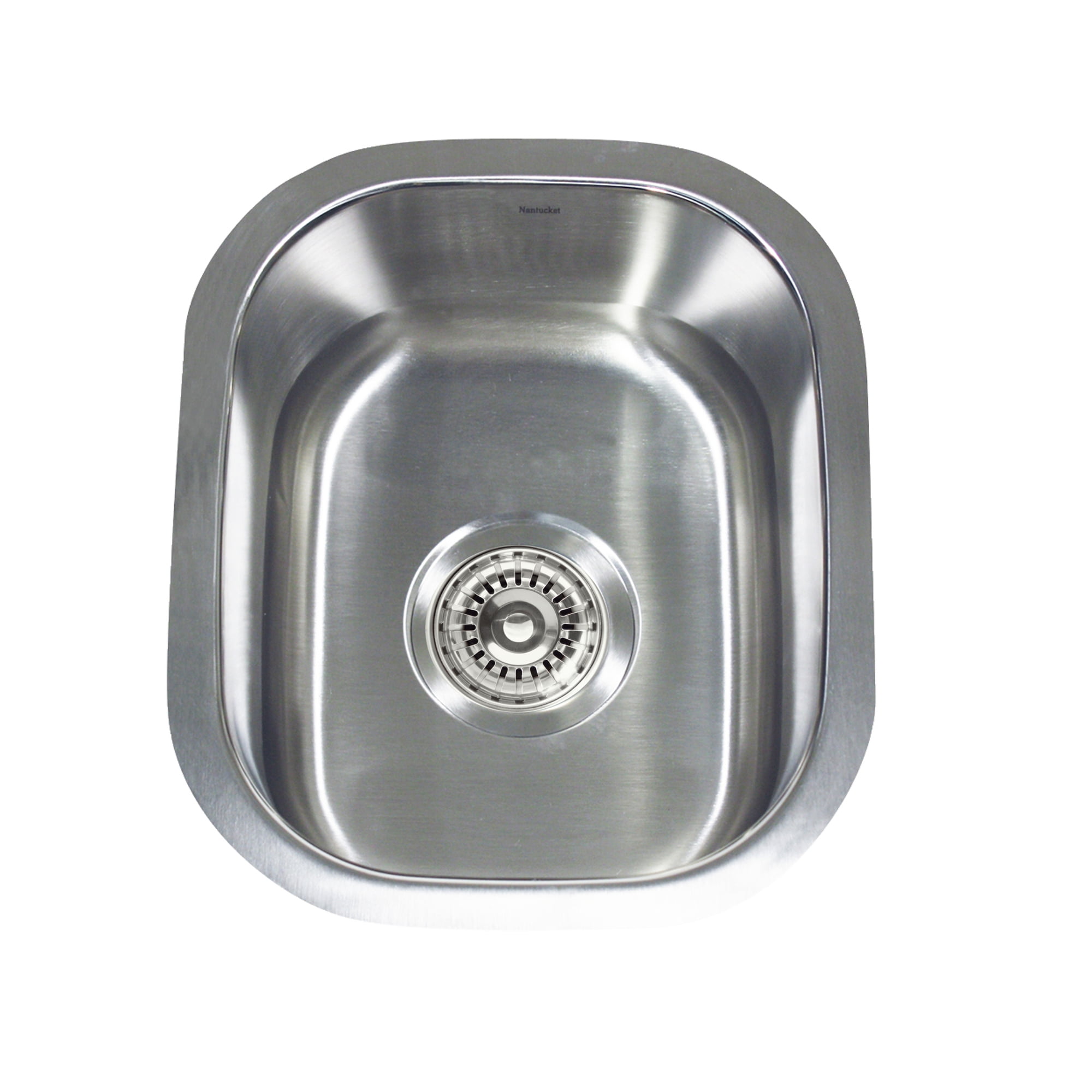 Nantucket Sinks NS1513 15 inch Rectangle Undermount Stainless Steel Bar ...