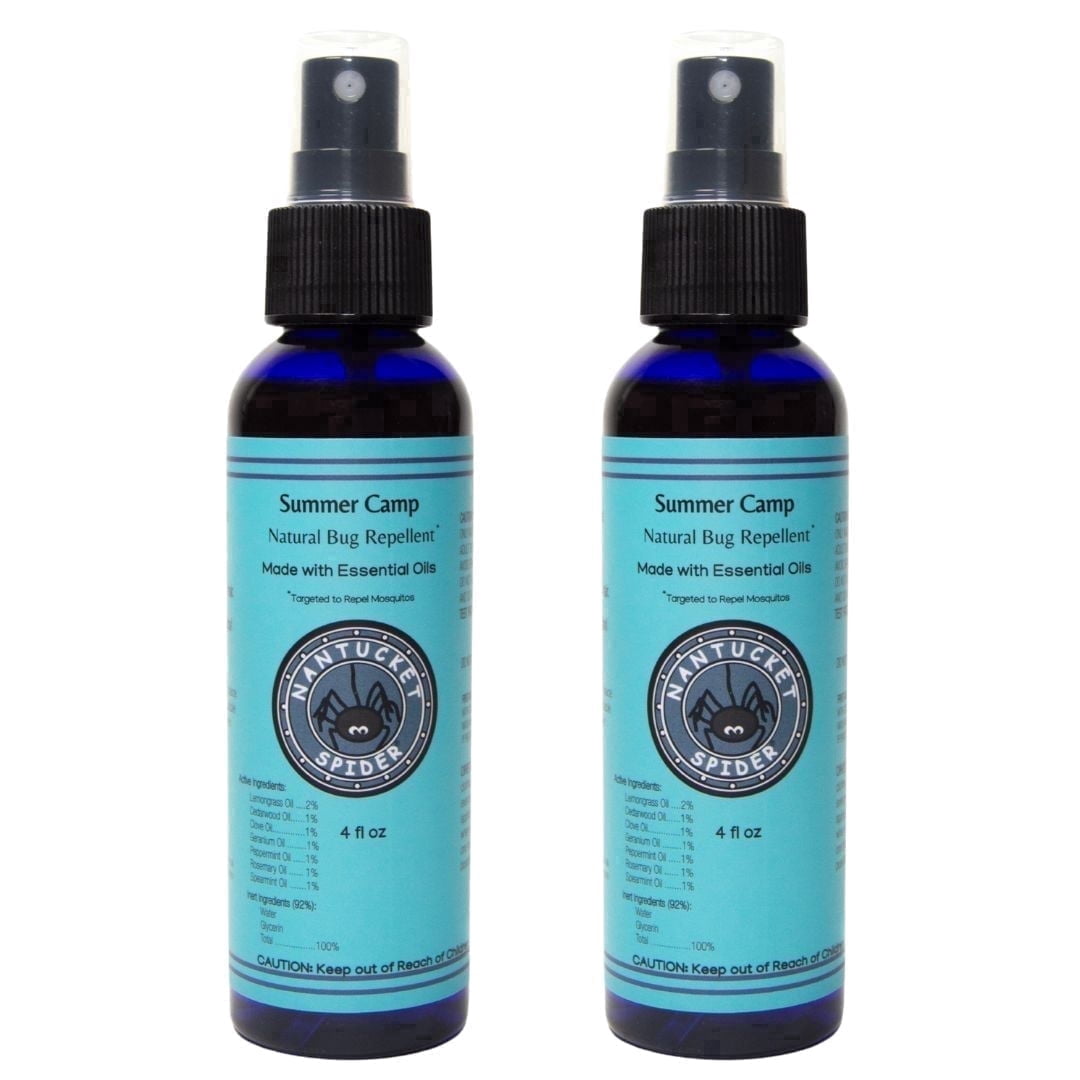 Nantucket Spider Summer Camp Bug Repellent Spray for Kids, Citronella ...