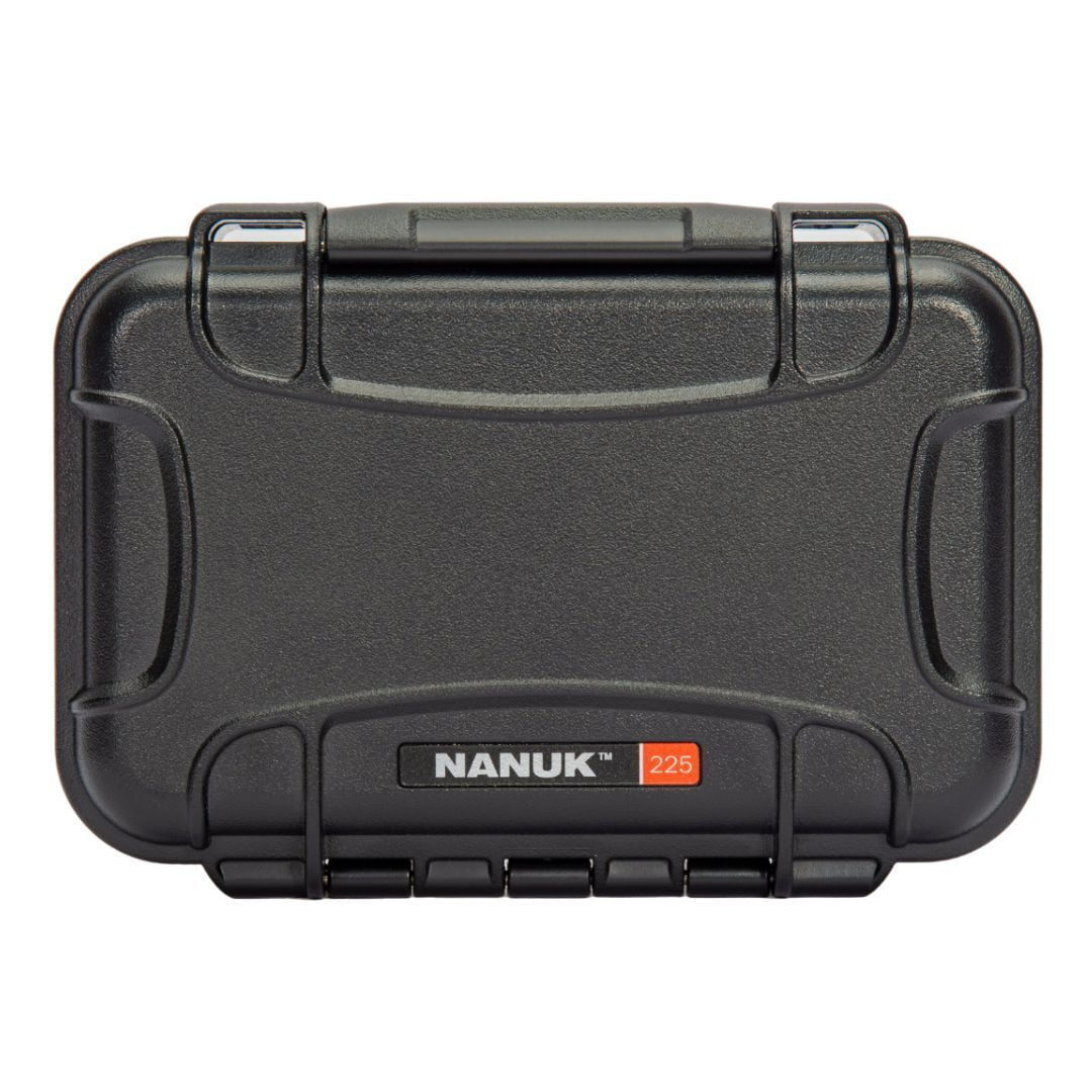 Nanuk 225 Waterproof Hard Case with Durable ABS Shell, Dustproof Seal ...
