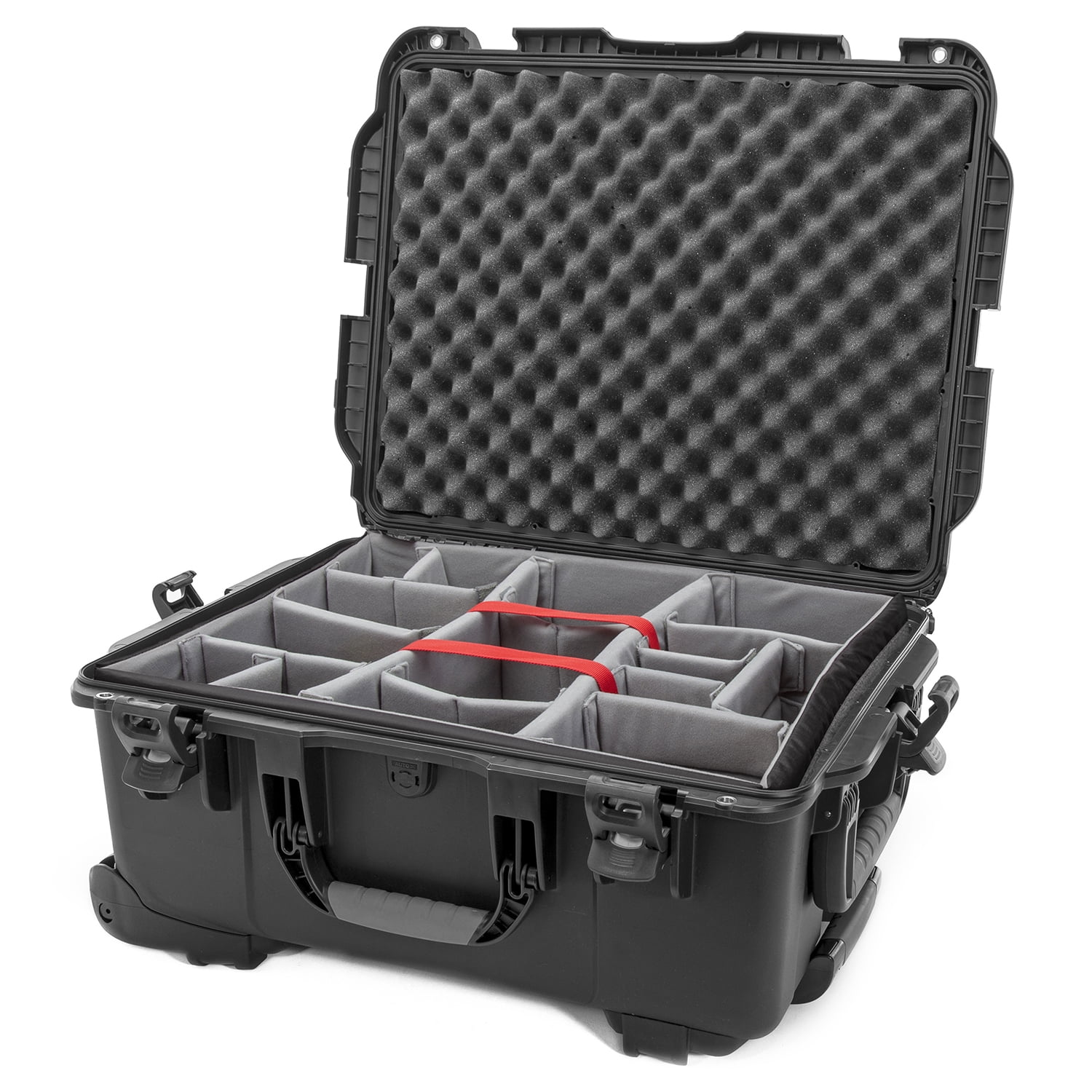 Nanuk Case w/padded divider - Black,Interior dimensions = 22X17x10.2 ...