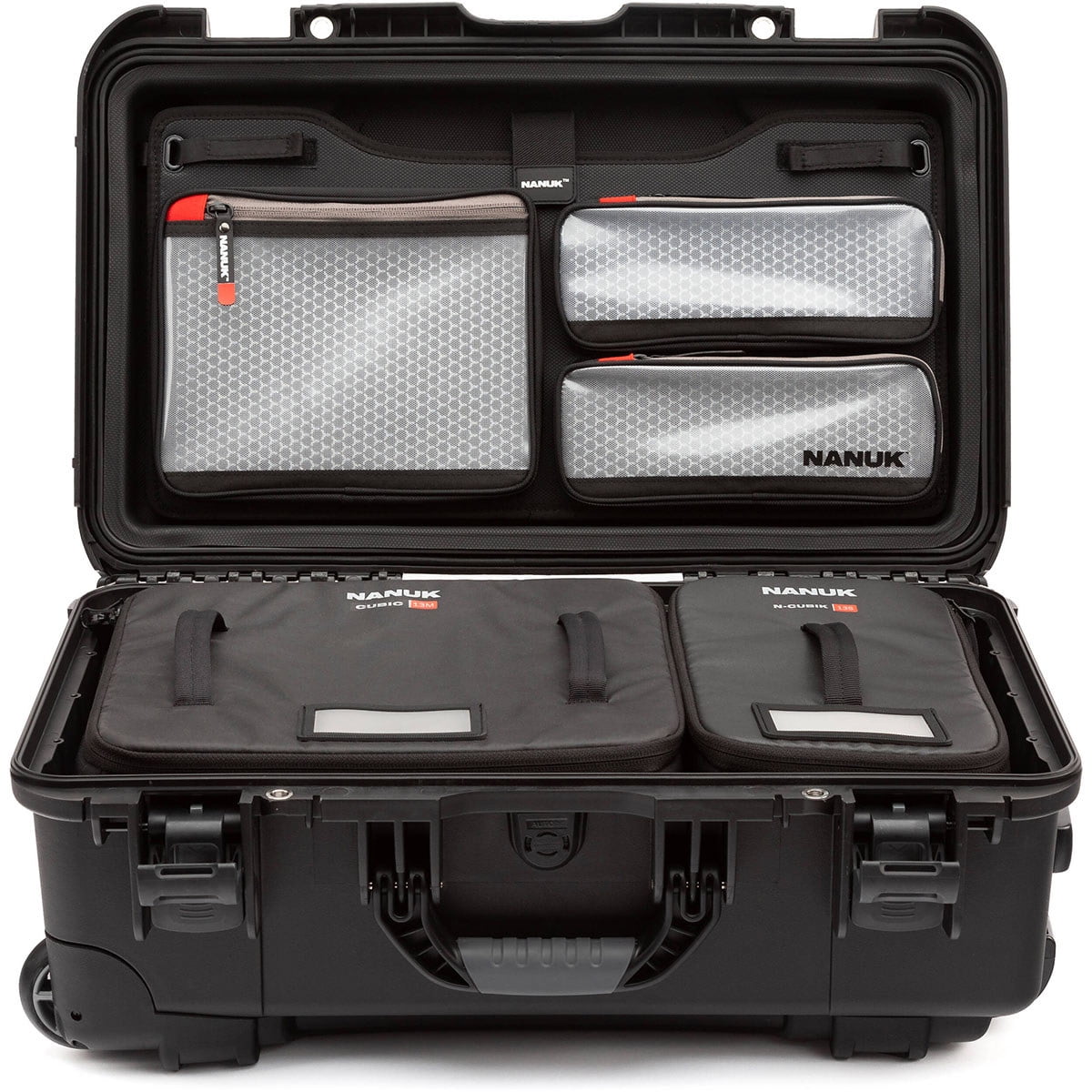 Nanuk Media Series 935 Wheeled Waterproof Hard Case with N-Cubik 13S ...