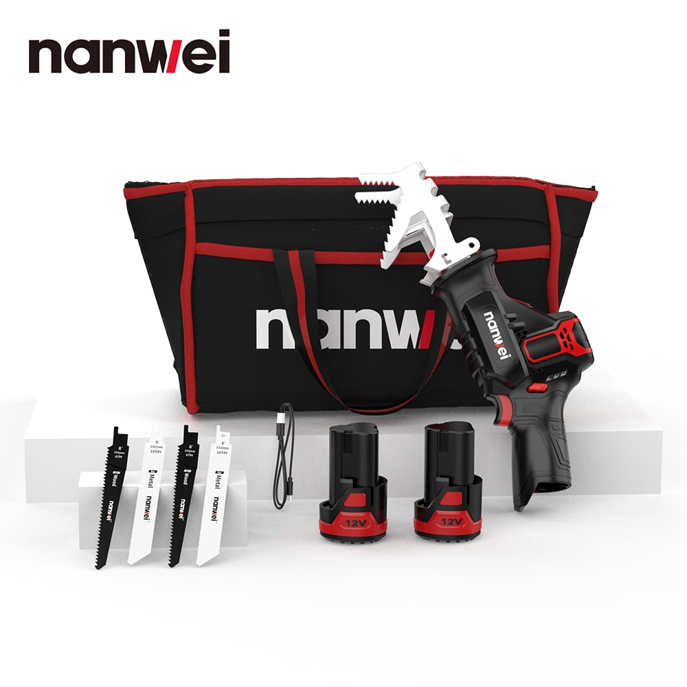 Nanwei mini impact screwdriver handheld electric drill 12V light and ...