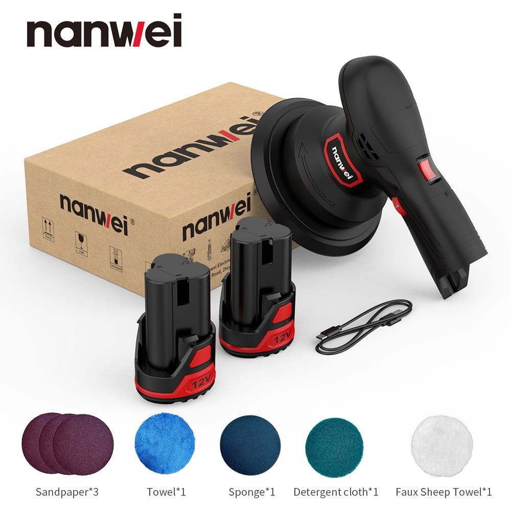 Nanwei mini impact screwdriver handheld electric drill 12V light and ...