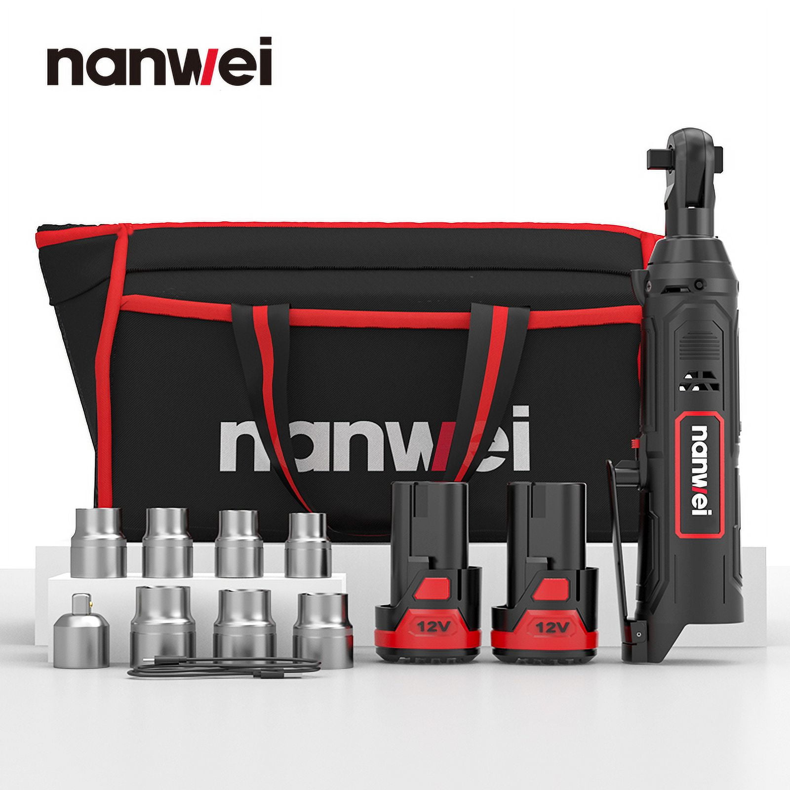 Nanwei mini impact screwdriver handheld electric drill 12V light and ...